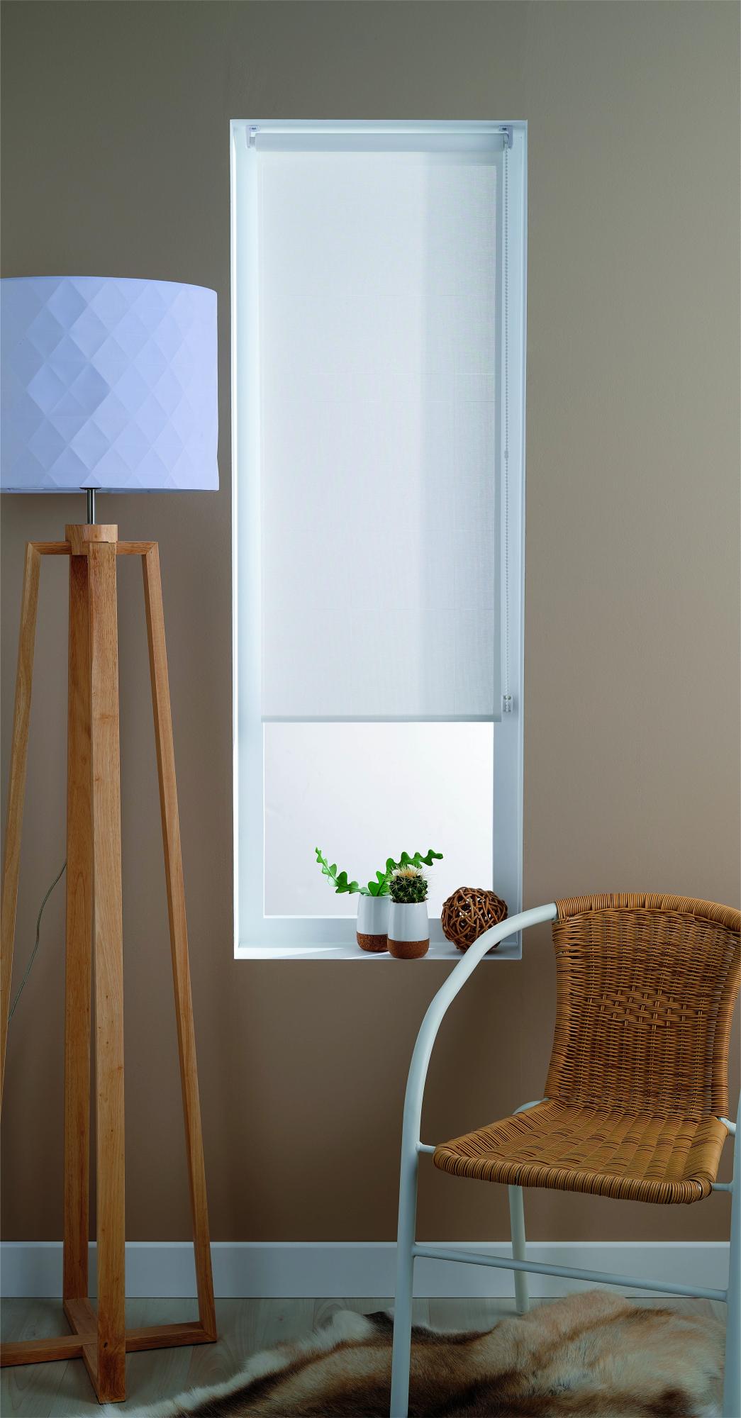 Estor enrollable screen - blanco INSPIRE de 75x250cm | Leroy Merlin