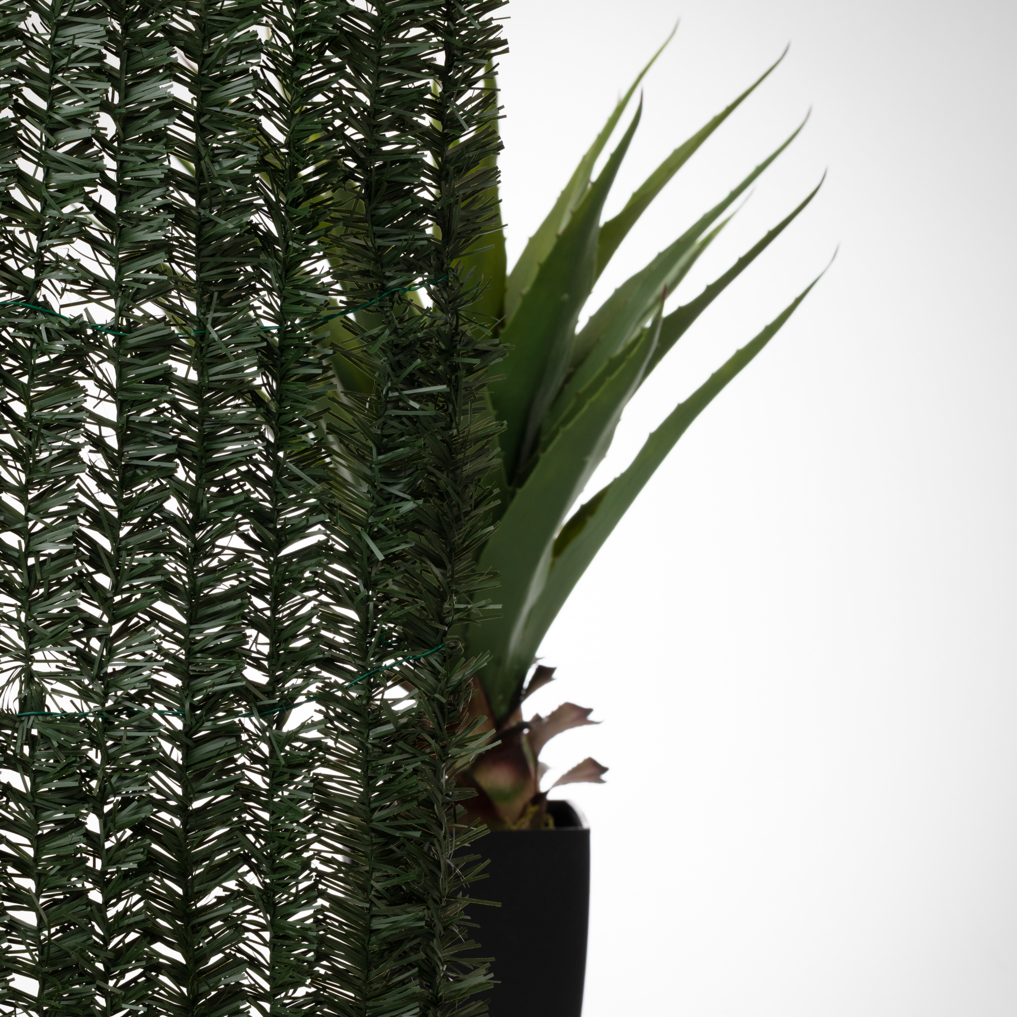 Seto artificial verde 30 varillas 1.5x3 m | Leroy Merlin