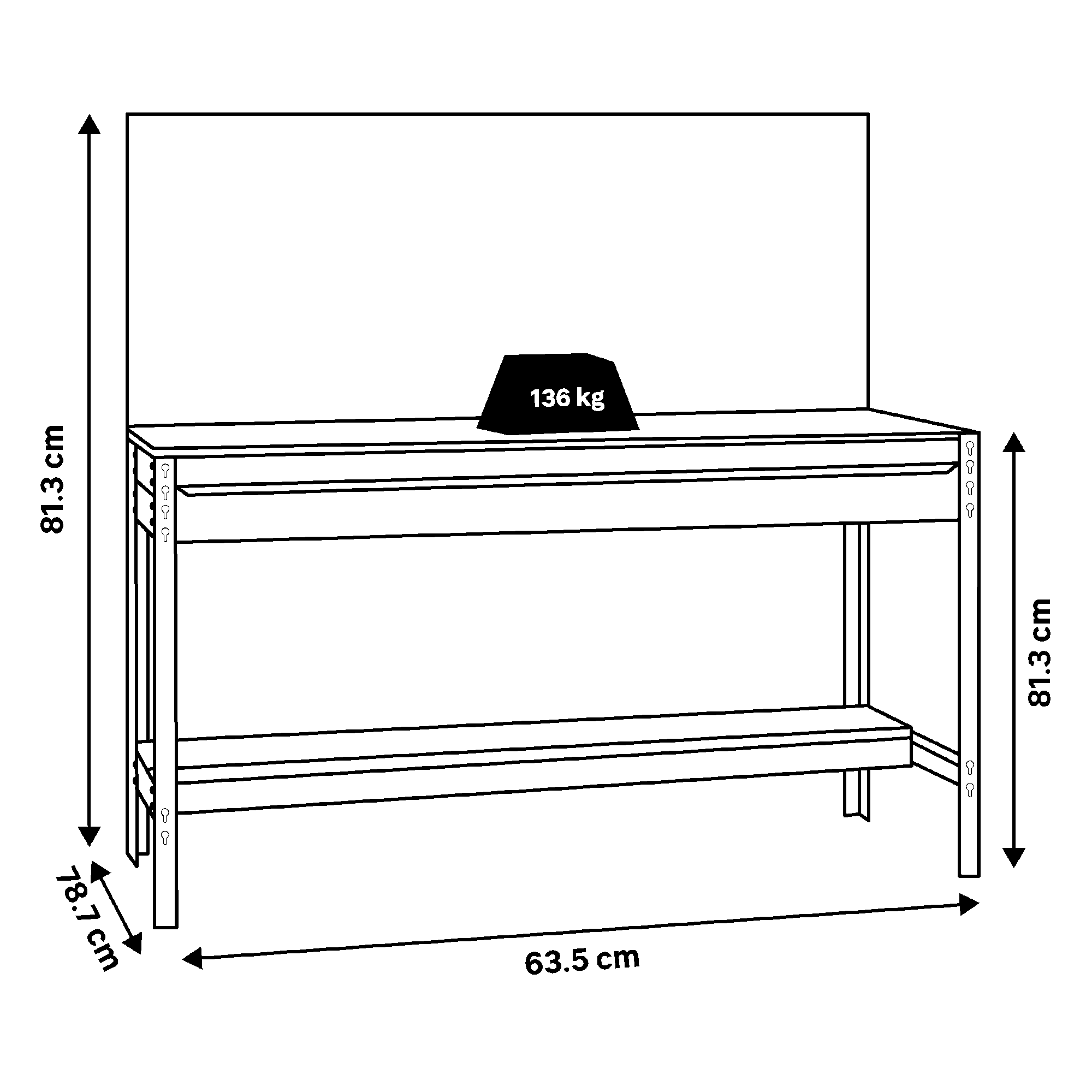 WORX Mesa de trabajo plegable Pegasus™ WX051 | Leroy Merlin