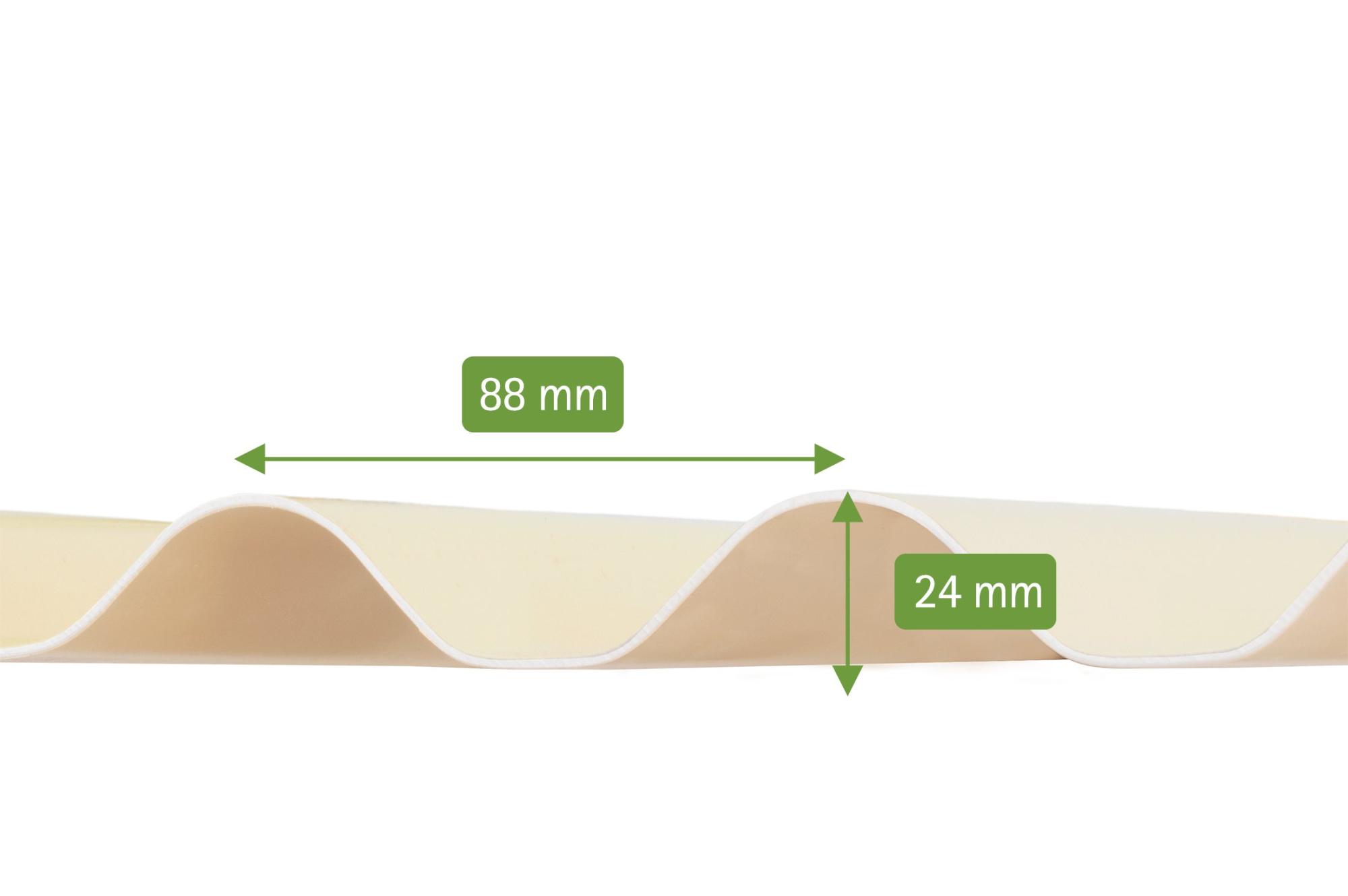 Placa ECOLINA marfil 2000x1100 mm | Leroy Merlin