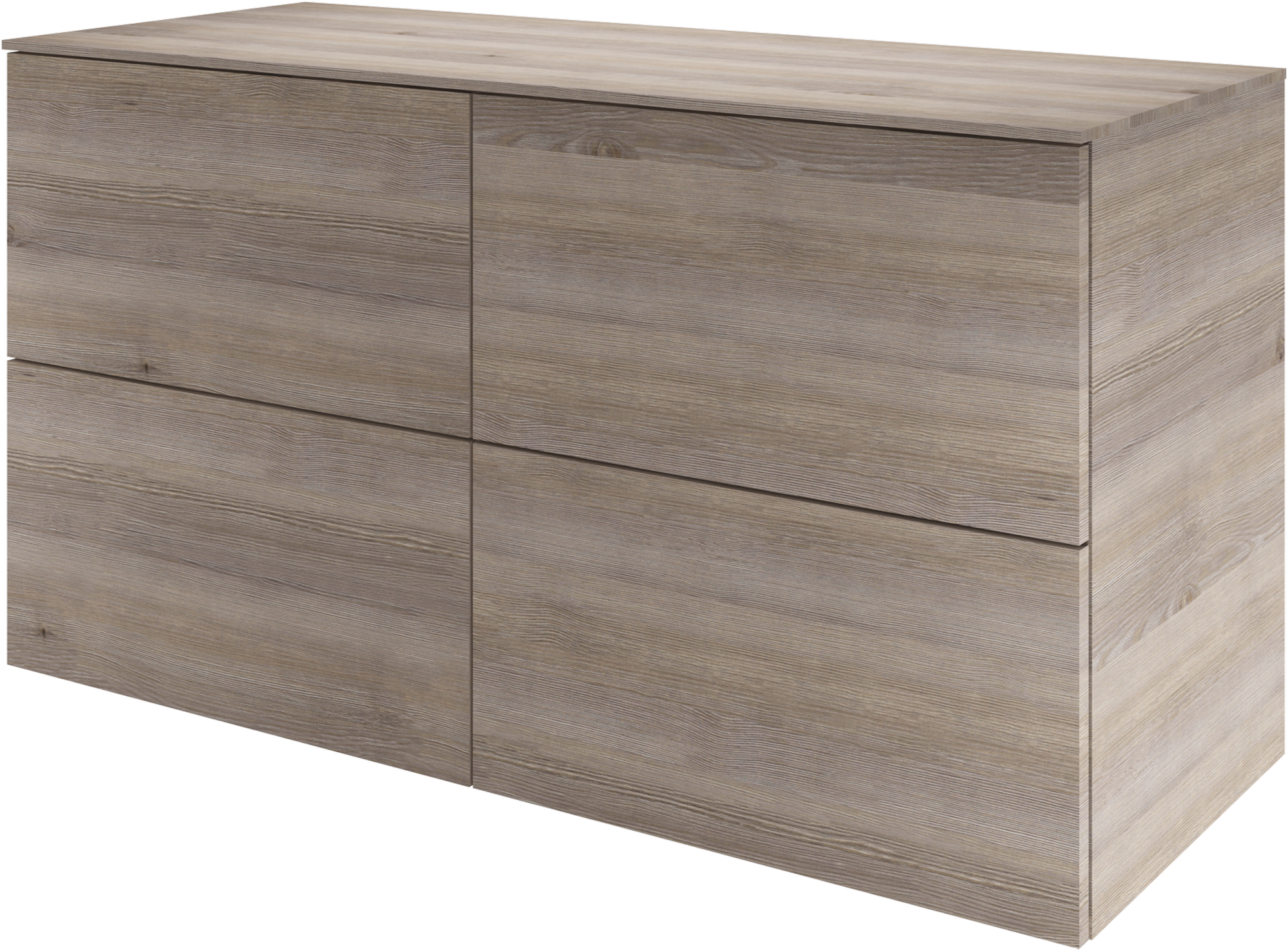 Mueble de baño Neo imitación roble grisáceo 120 x 48 cm | Leroy Merlin