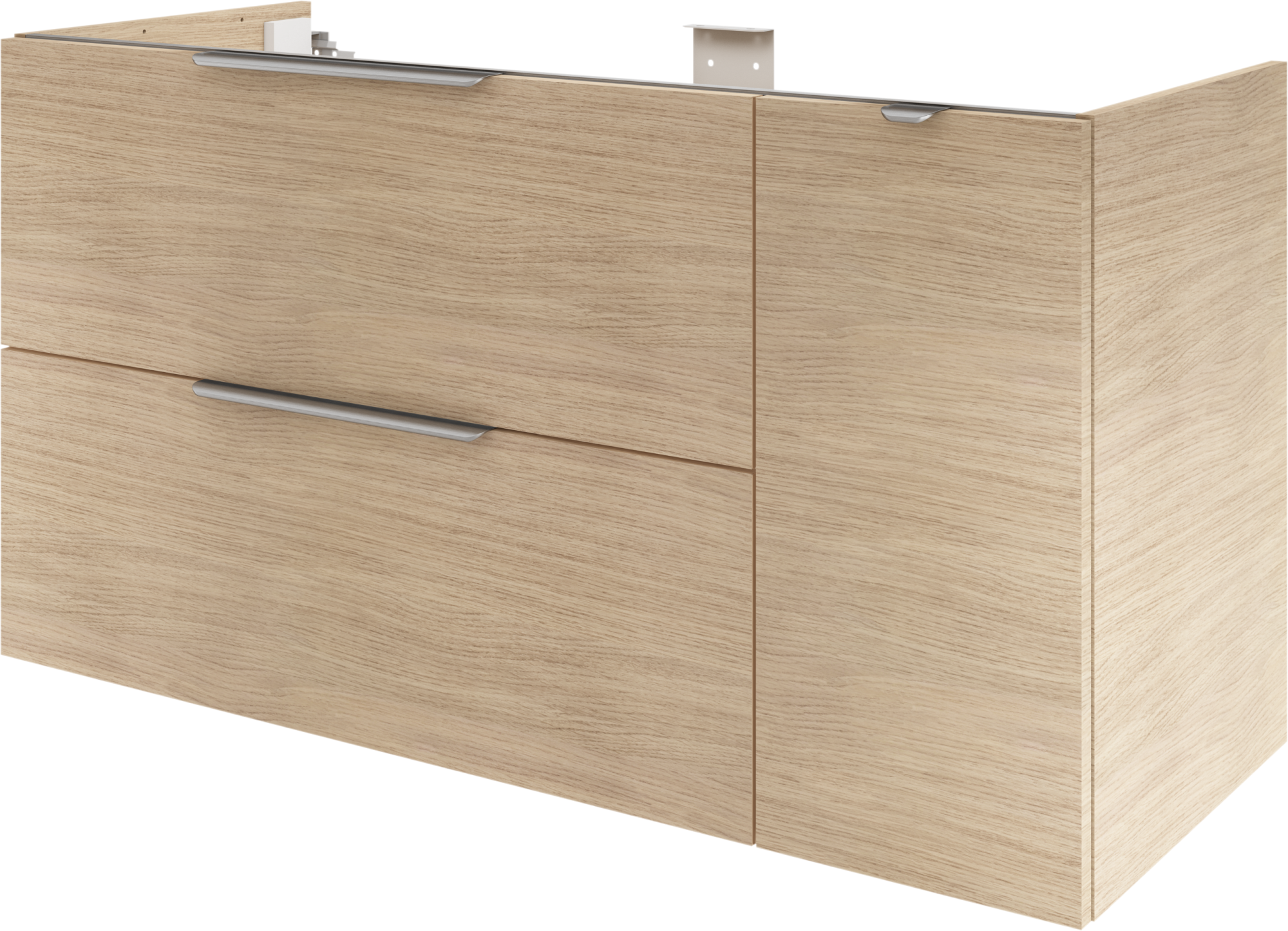 Mueble de baño Neo imitación roble natural 120 x 48 cm | Leroy Merlin