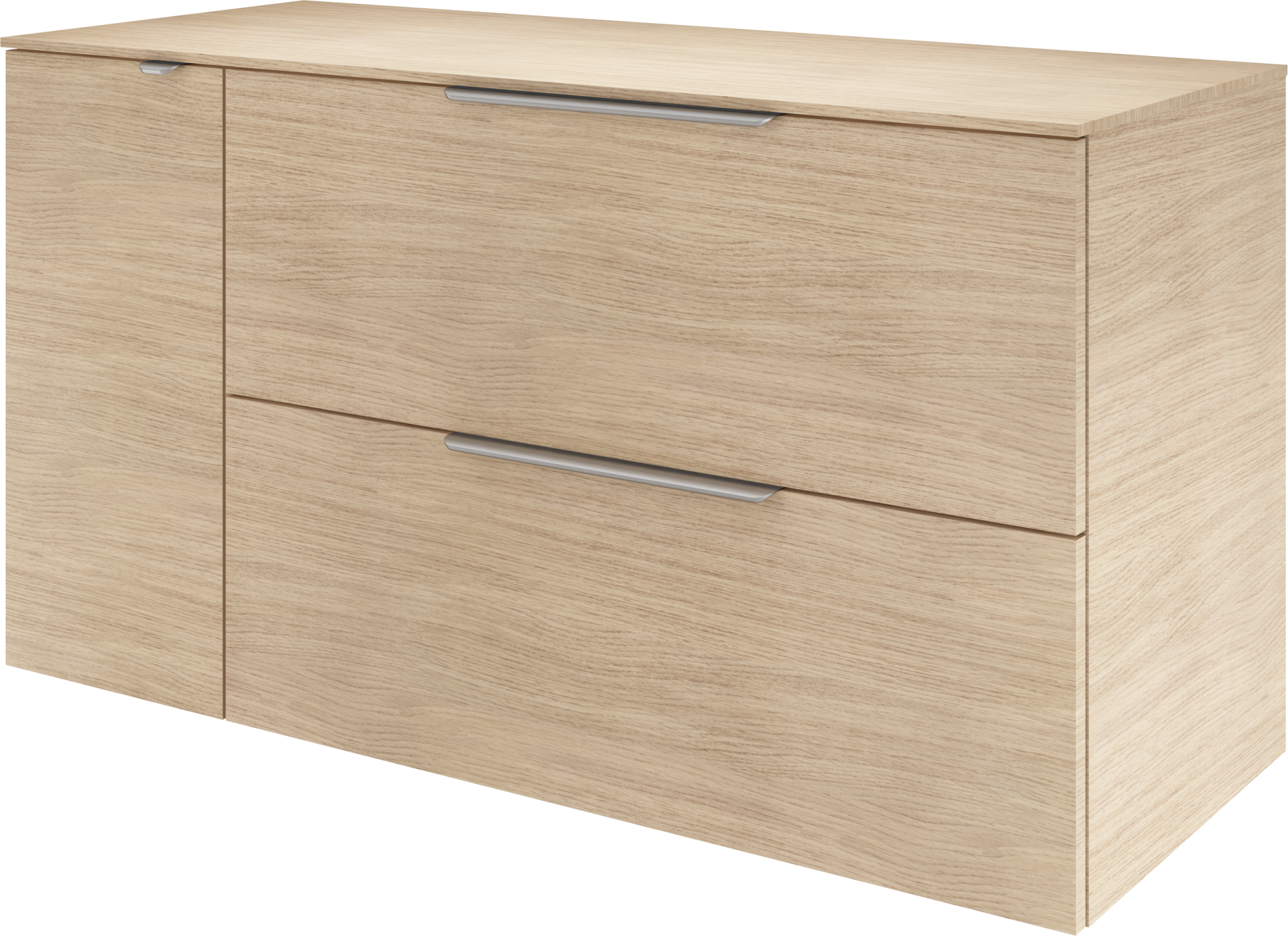Mueble de baño Neo imitación roble natural 120 x 48 cm | Leroy Merlin