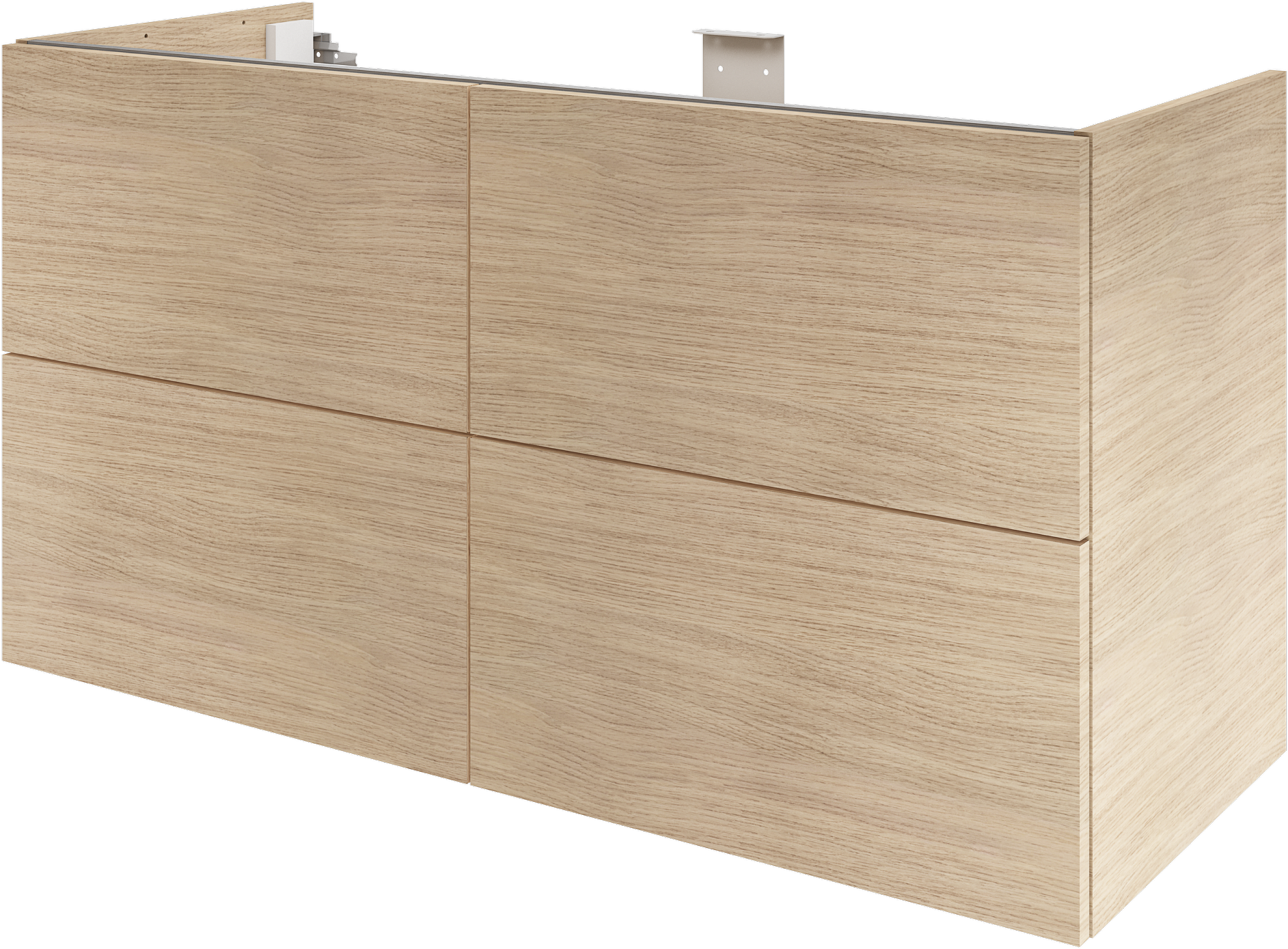 Mueble de baño Neo imitación roble natural 120 x 48 cm | Leroy Merlin