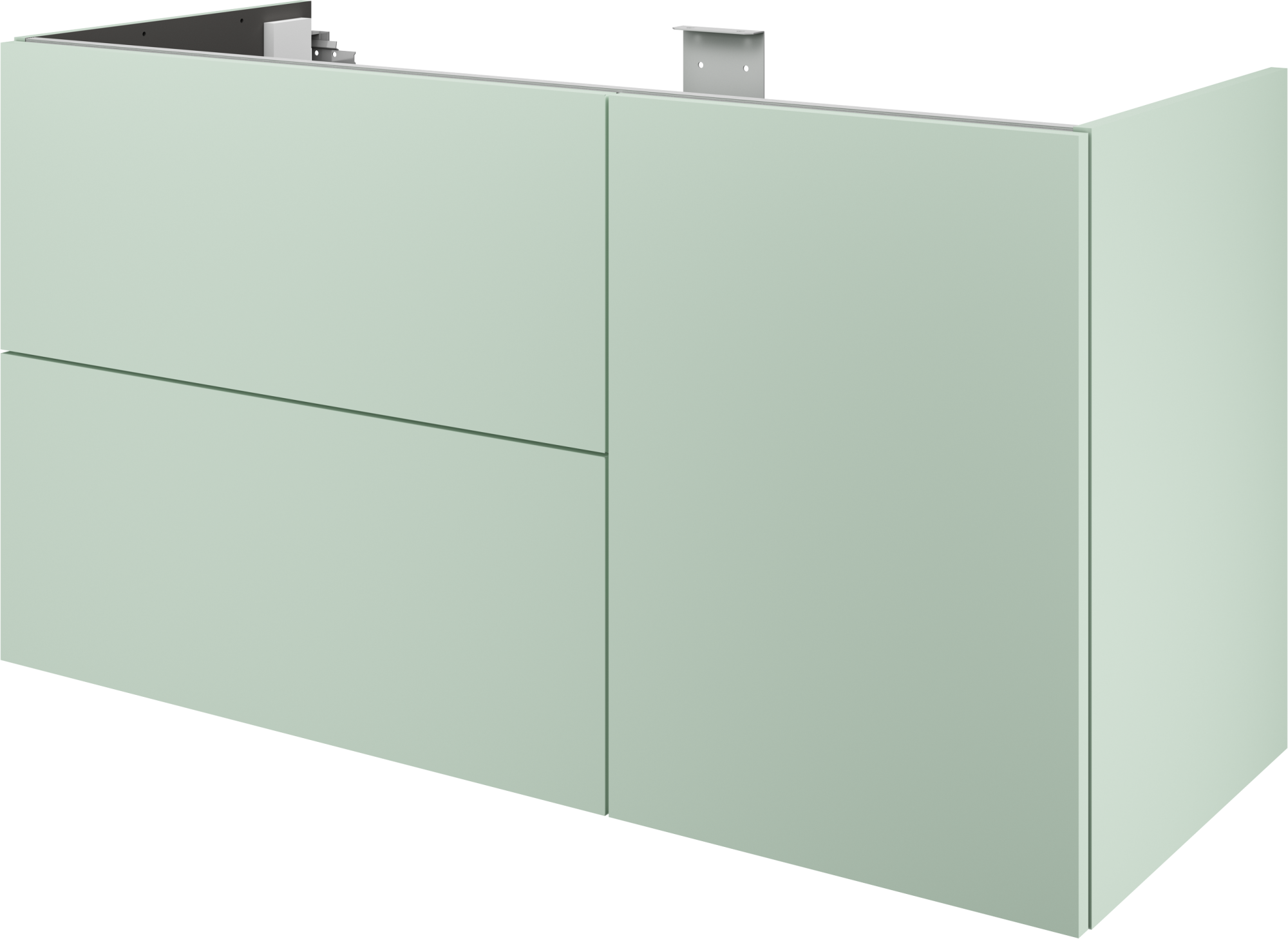 Mueble de baño Neo pistacho 120 x 48 cm | Leroy Merlin