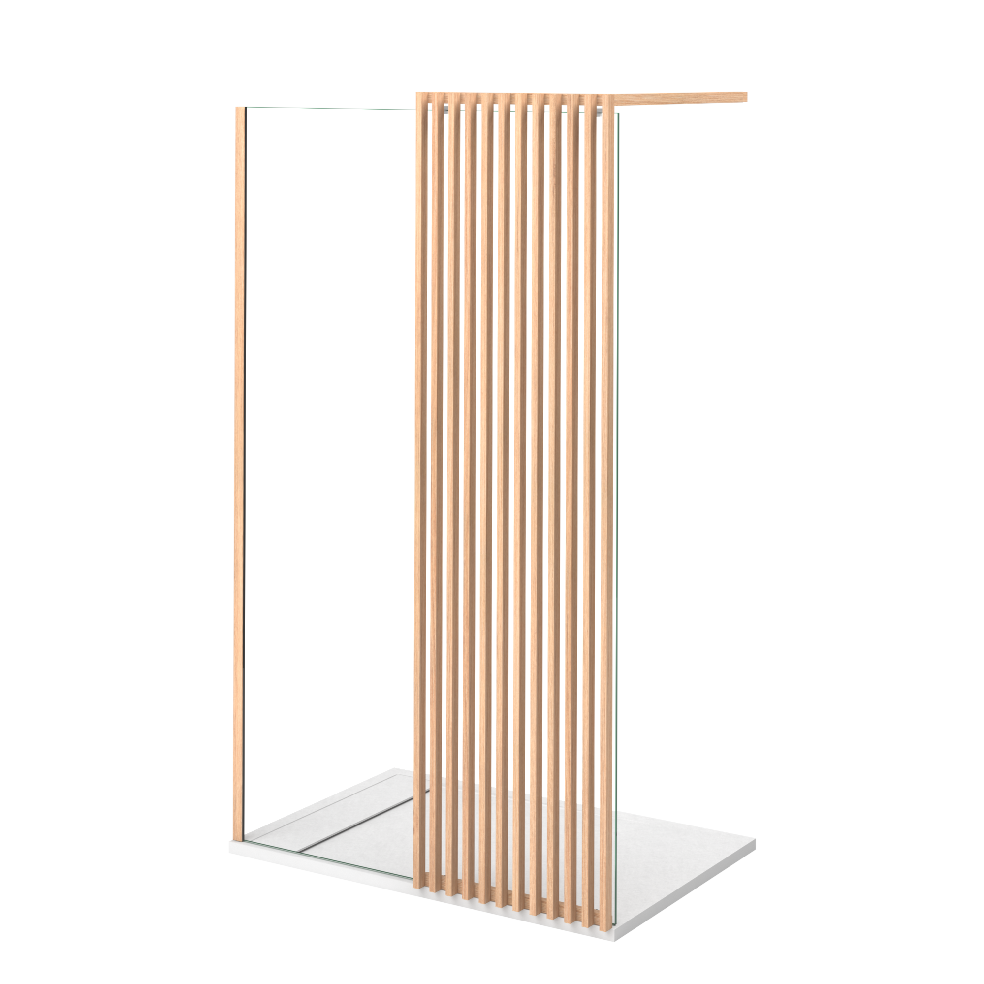 Plato de ducha Neo 120x80 cm blanco | Leroy Merlin