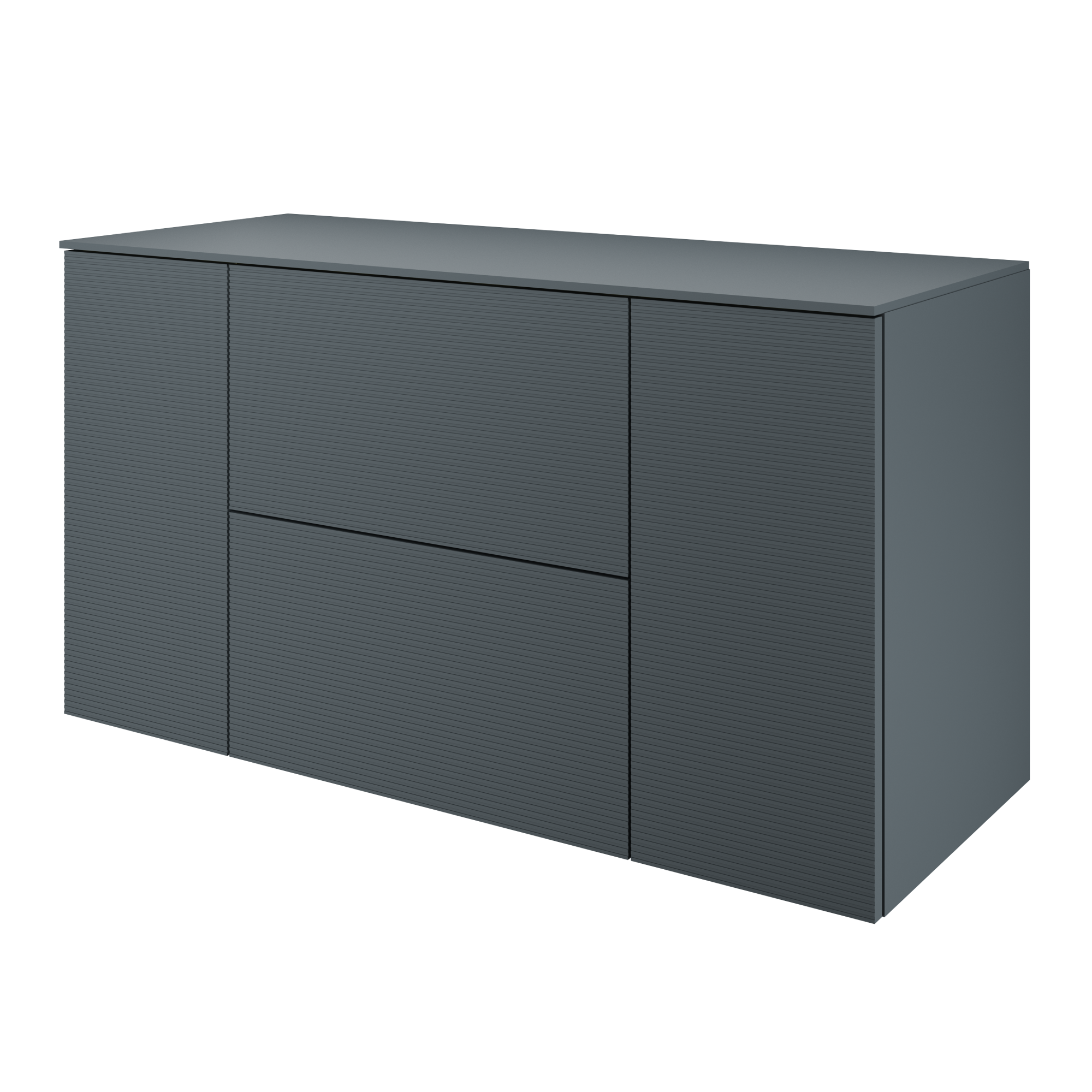 Mueble de baño Neo gris 120 x 48 cm | Leroy Merlin