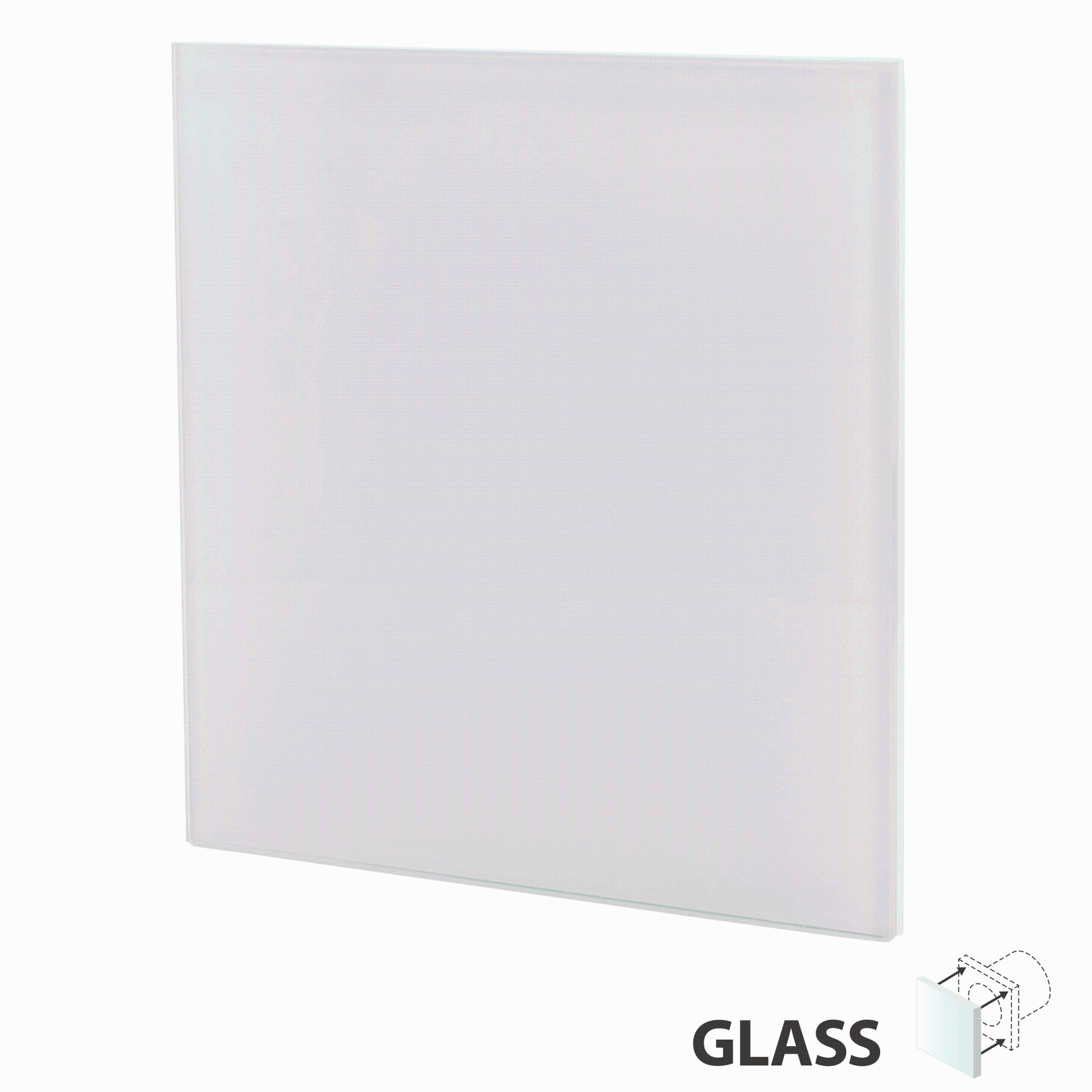 Panel decorativo para extractor EQUATION de cristal | Leroy Merlin