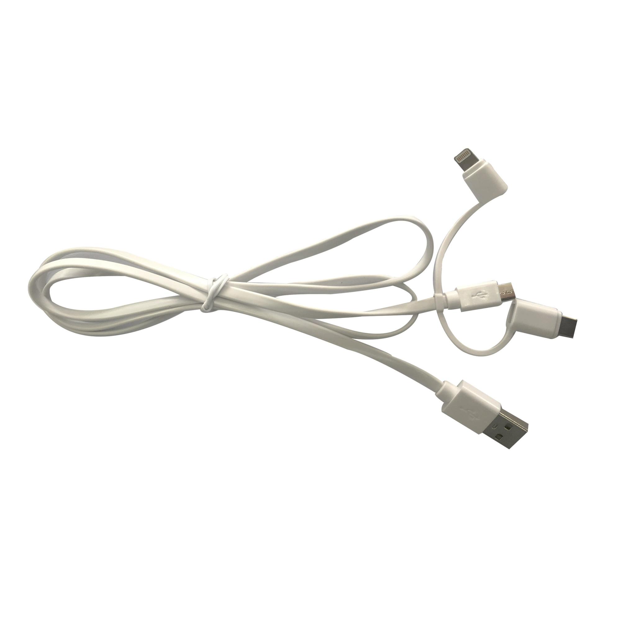 Cable USB Blanco 1 metro | Leroy Merlin