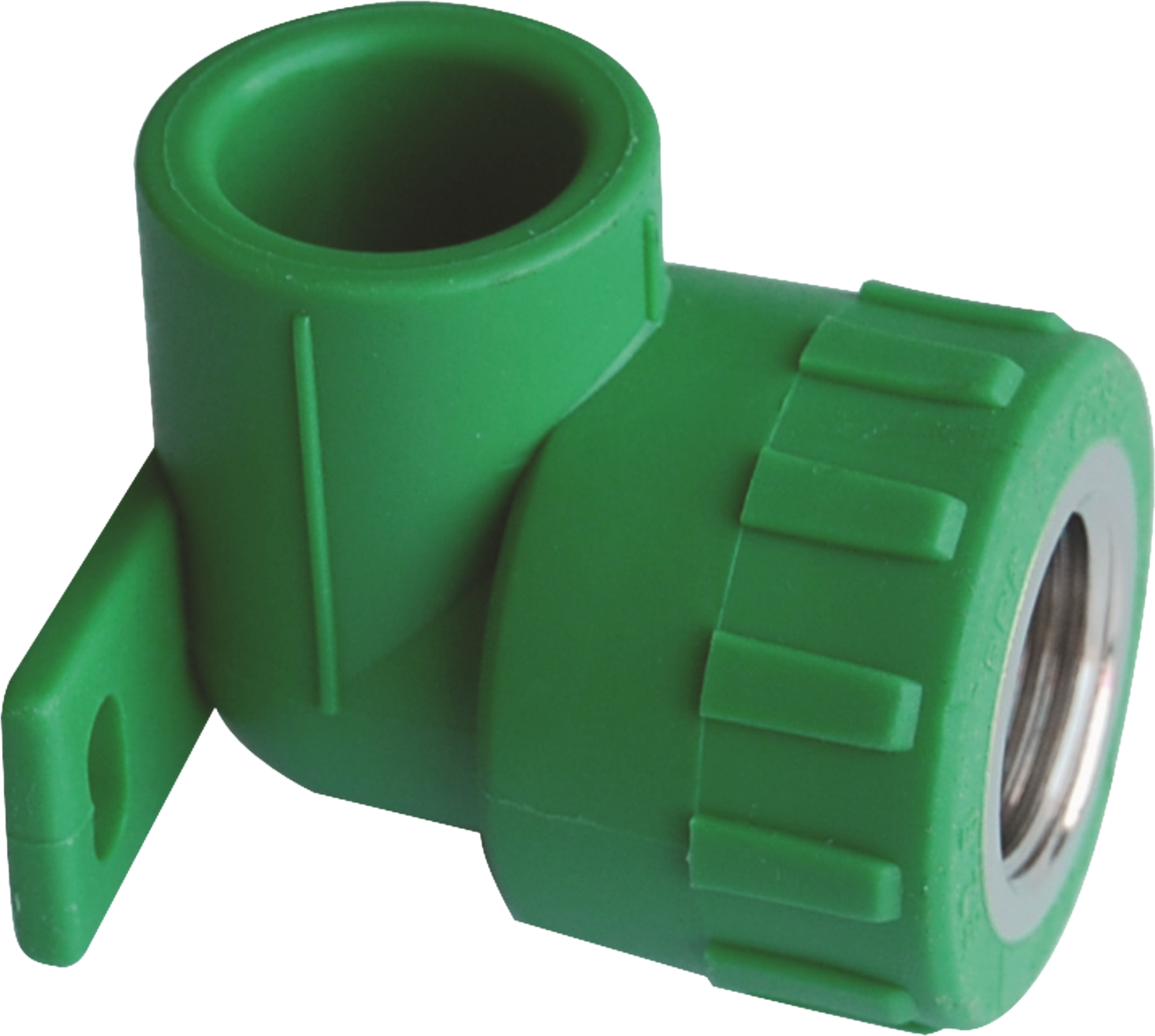 Pack 10 codos PPR 90° placa Hembra Ø20mm 1/2" | Leroy Merlin