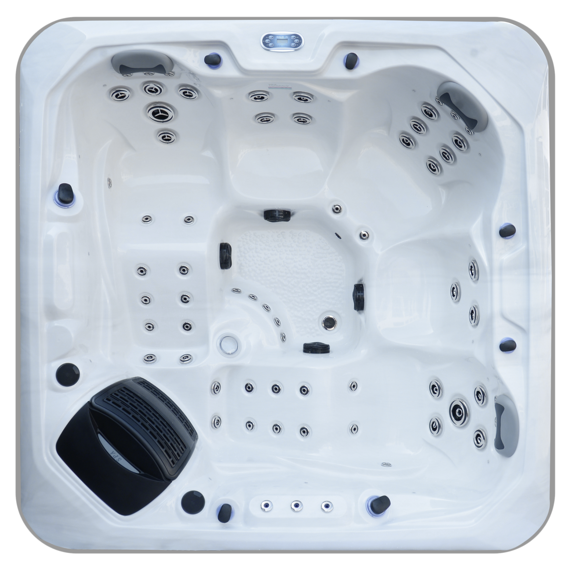 Spa de exterior QP para 5 personas 2.23x2.23 m | Leroy Merlin