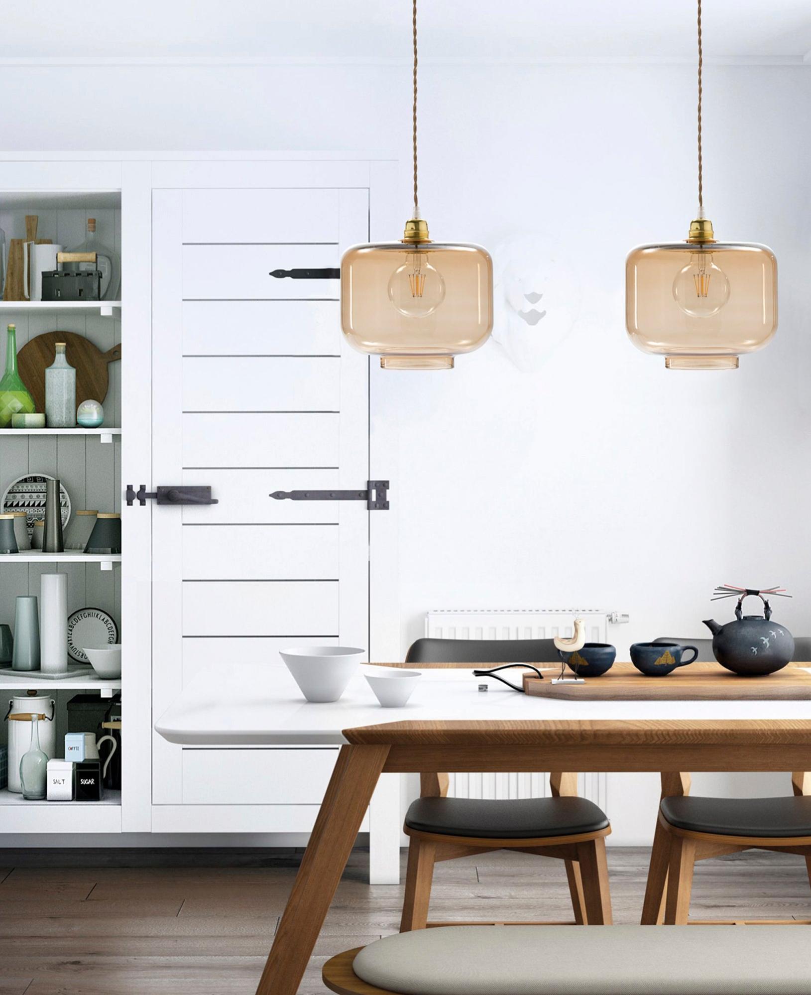 Lámpara de techo Wali beige 1 luz | Leroy Merlin