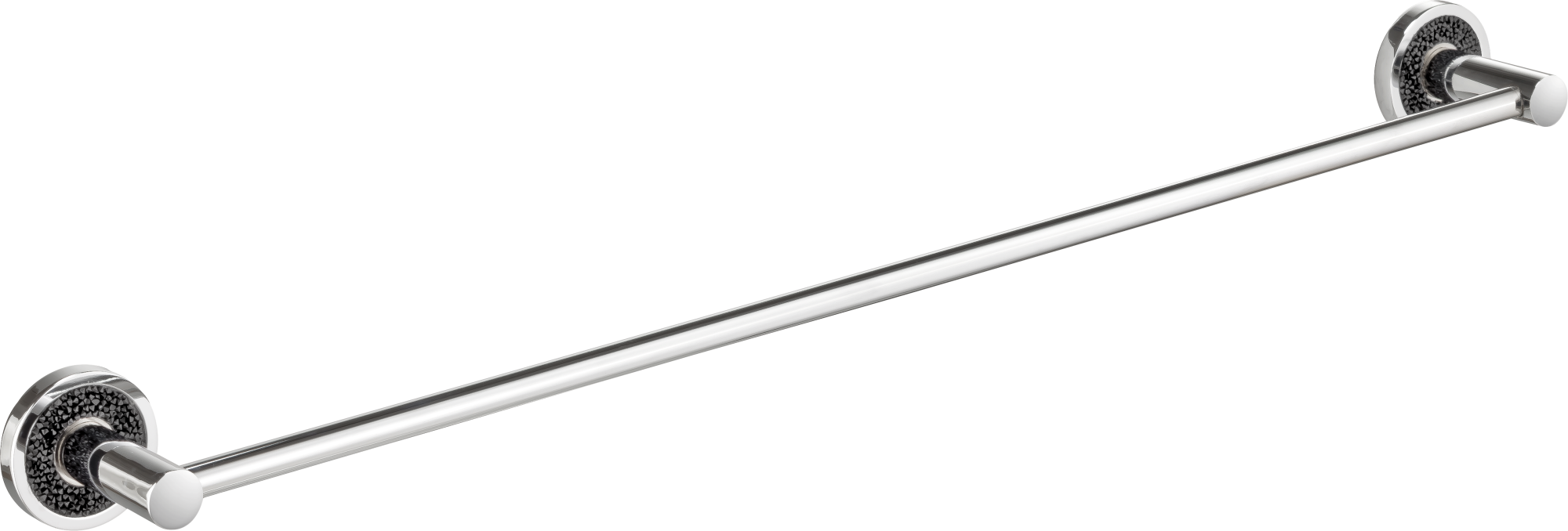 Toallero Ébano plata 45x6 cm | Leroy Merlin