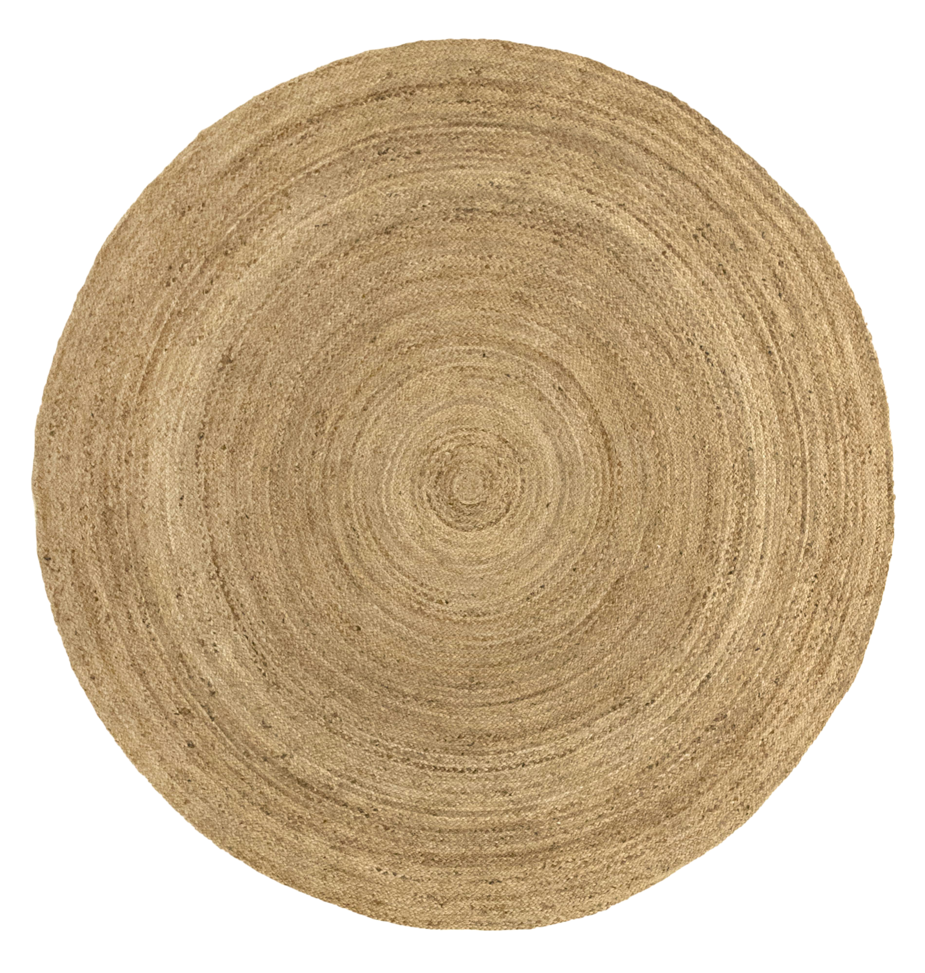 Alfombra yute Alhambra beige redonda 200x200cm | Leroy Merlin