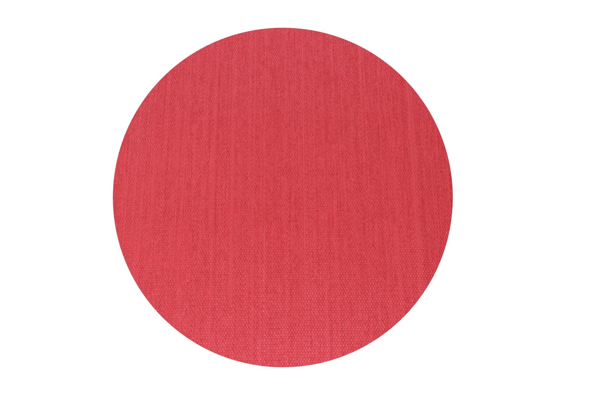 Alfombra de vinilo redonda TEPLON FRESH rojo 100Ø | Leroy Merlin