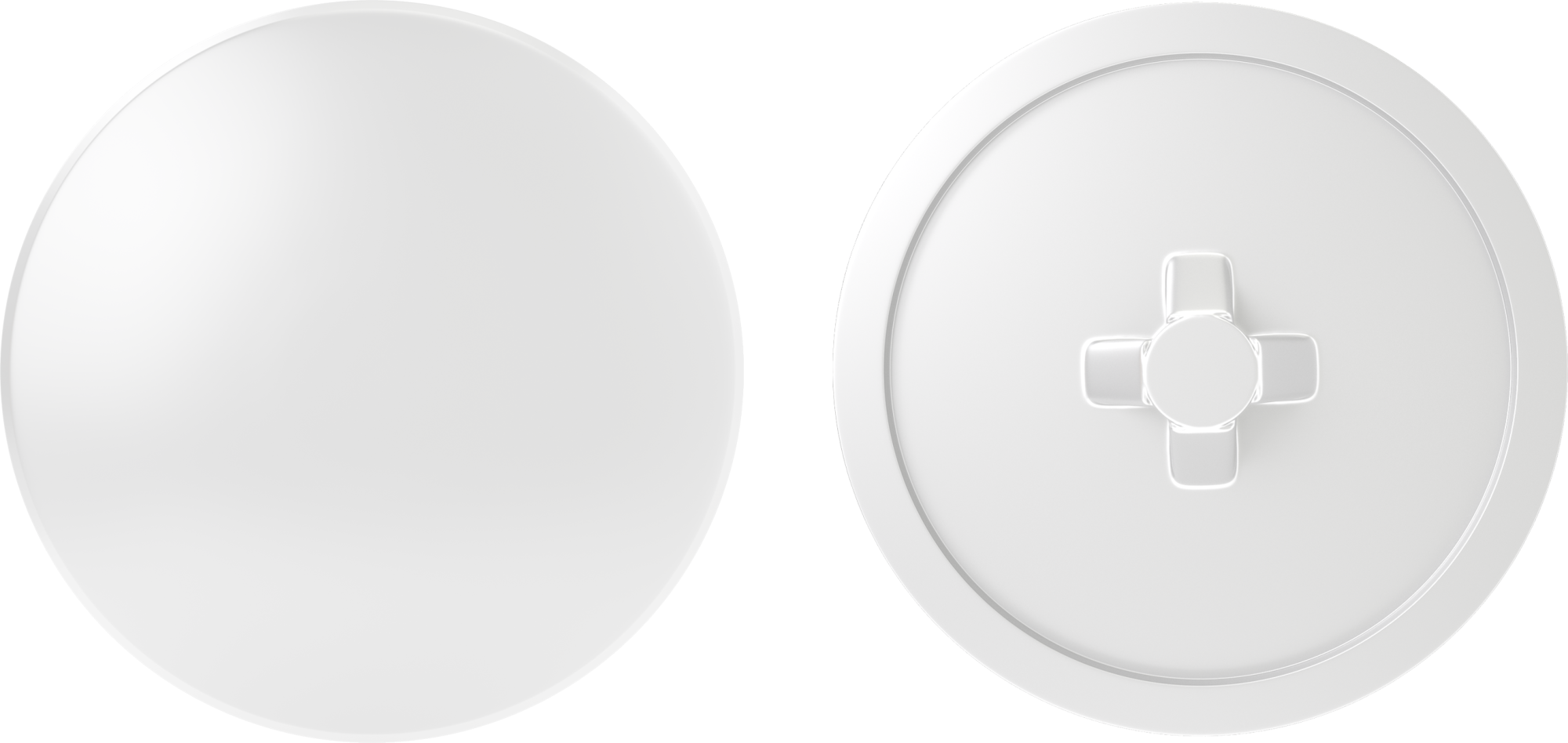 30 embellecedor para tornillos PZ 3-PH de color blanco | Leroy Merlin