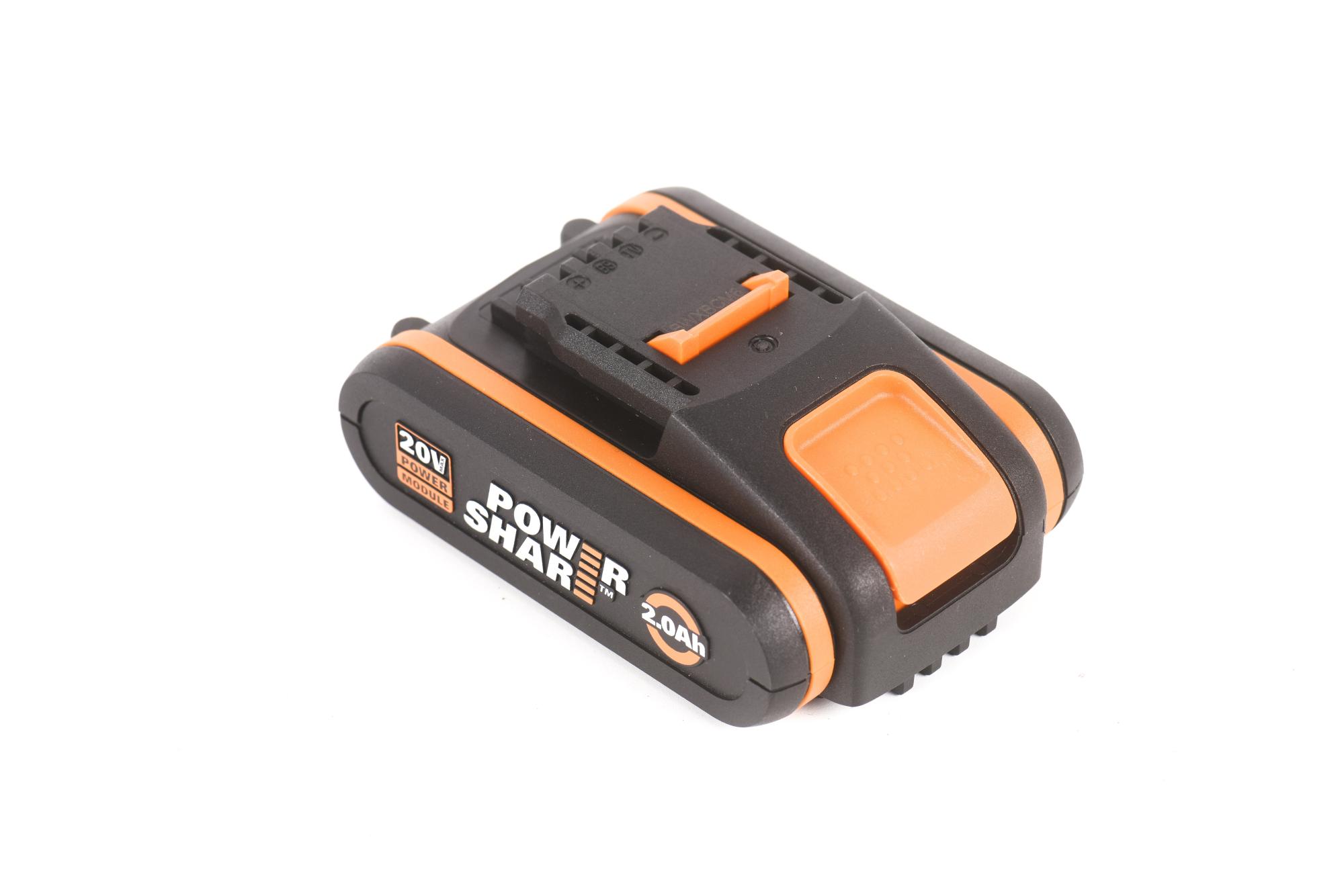 Multilijadora 5-en-1 WORX WX820 SANDECK 20V 1 bat 2Ah + 15 lijas y ...