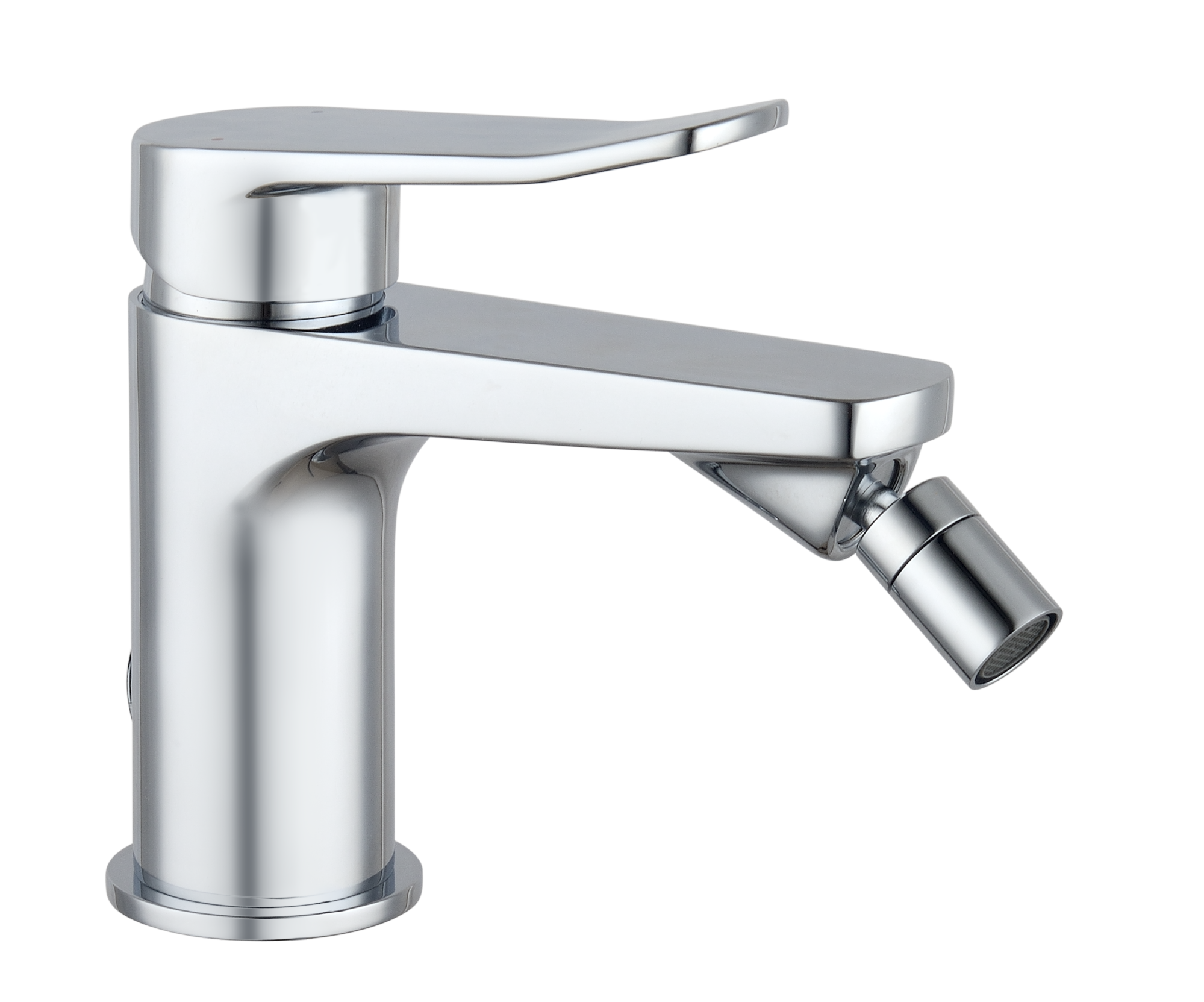 Grifo bidé monomando SENSEA Bora plata | Leroy Merlin