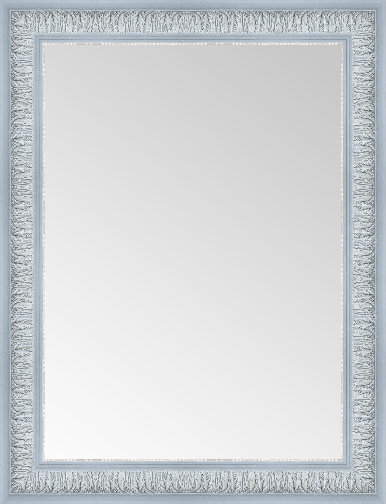 Espejo enmarcado rectangular Inca gris 84 x 64 cm | Leroy Merlin