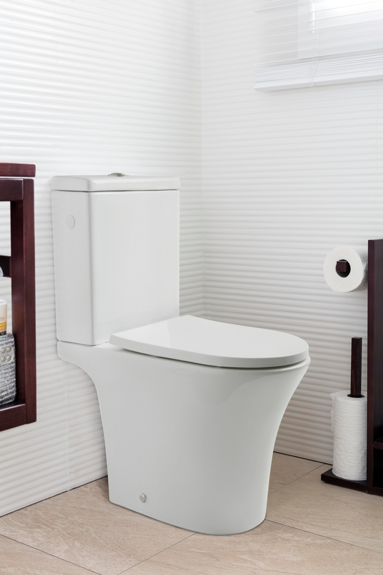 Pack WC SENSEA Lisso con tapa amortiguada | Leroy Merlin