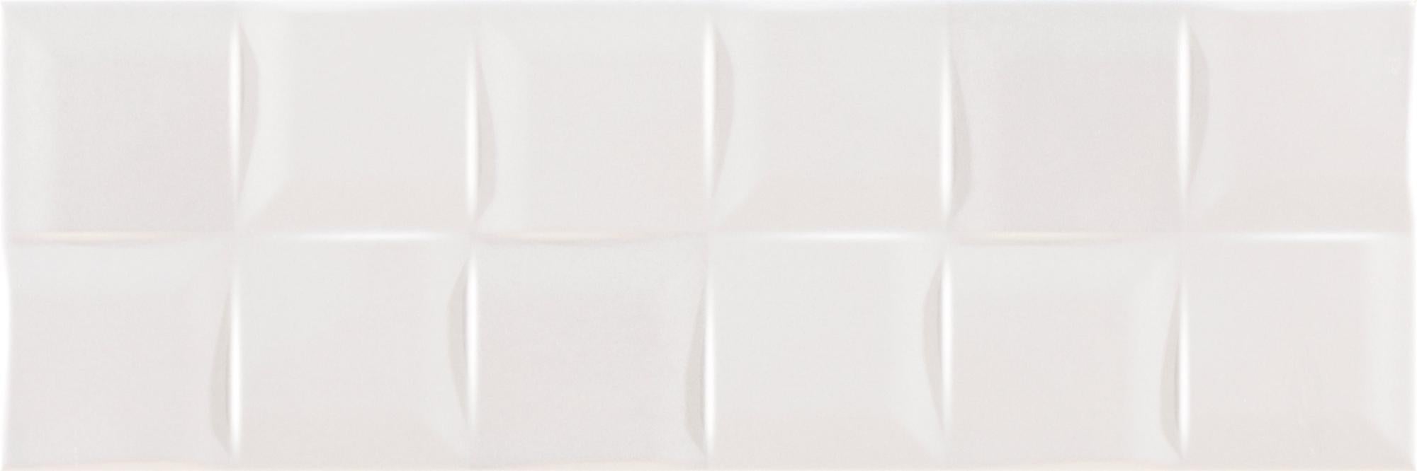 Azulejo efecto relieve blanco 20x60 cm Langres | Leroy Merlin