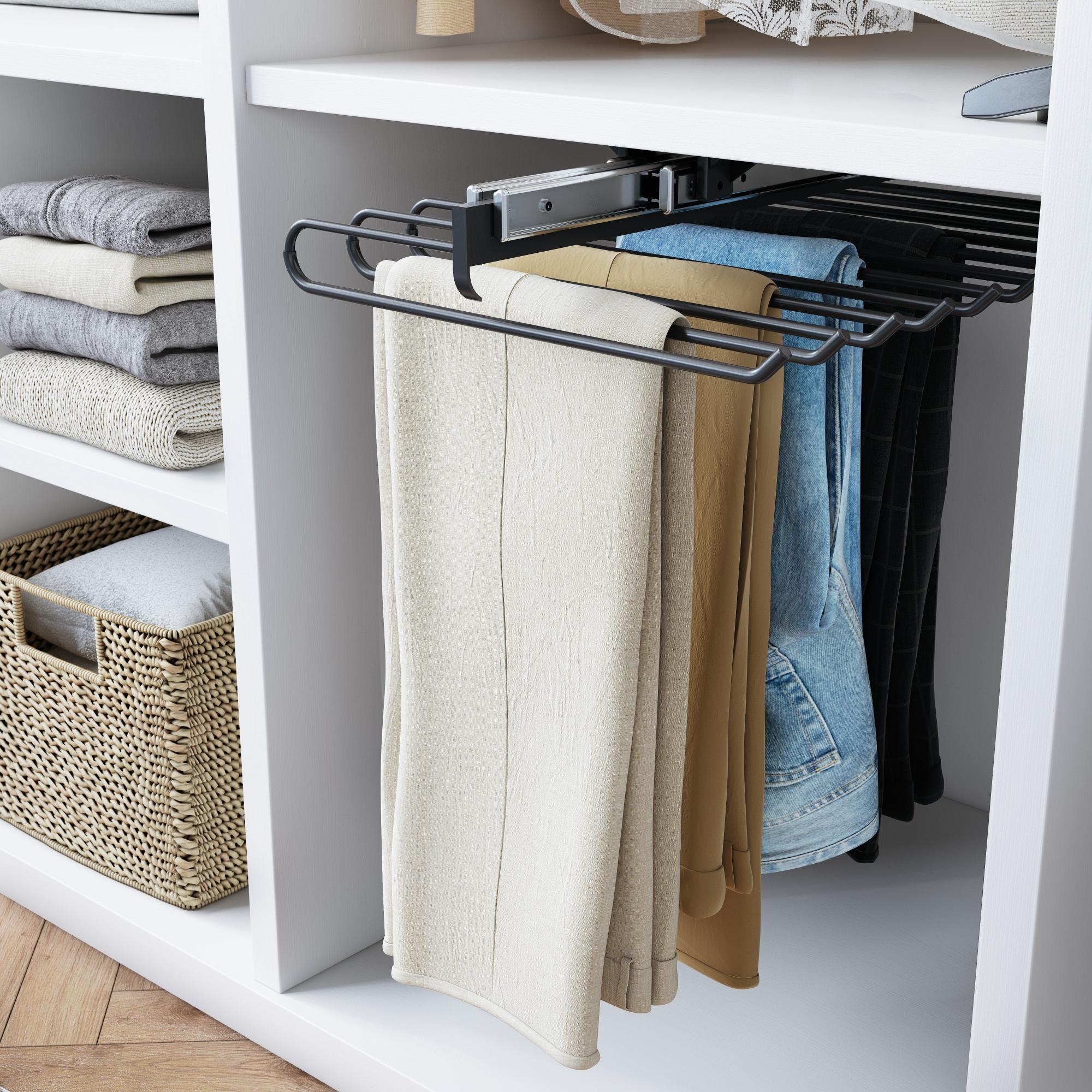 Pantalonero extraible SPACEO HOME 12P 34,5x56 cm (anchoxfondo) | Leroy ...