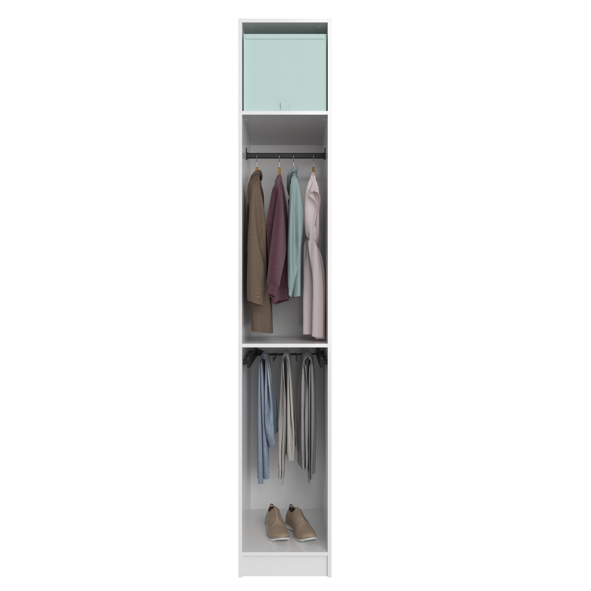 Pantalonero extraible SPACEO HOME 12P 34,5x56 cm (anchoxfondo) | Leroy ...