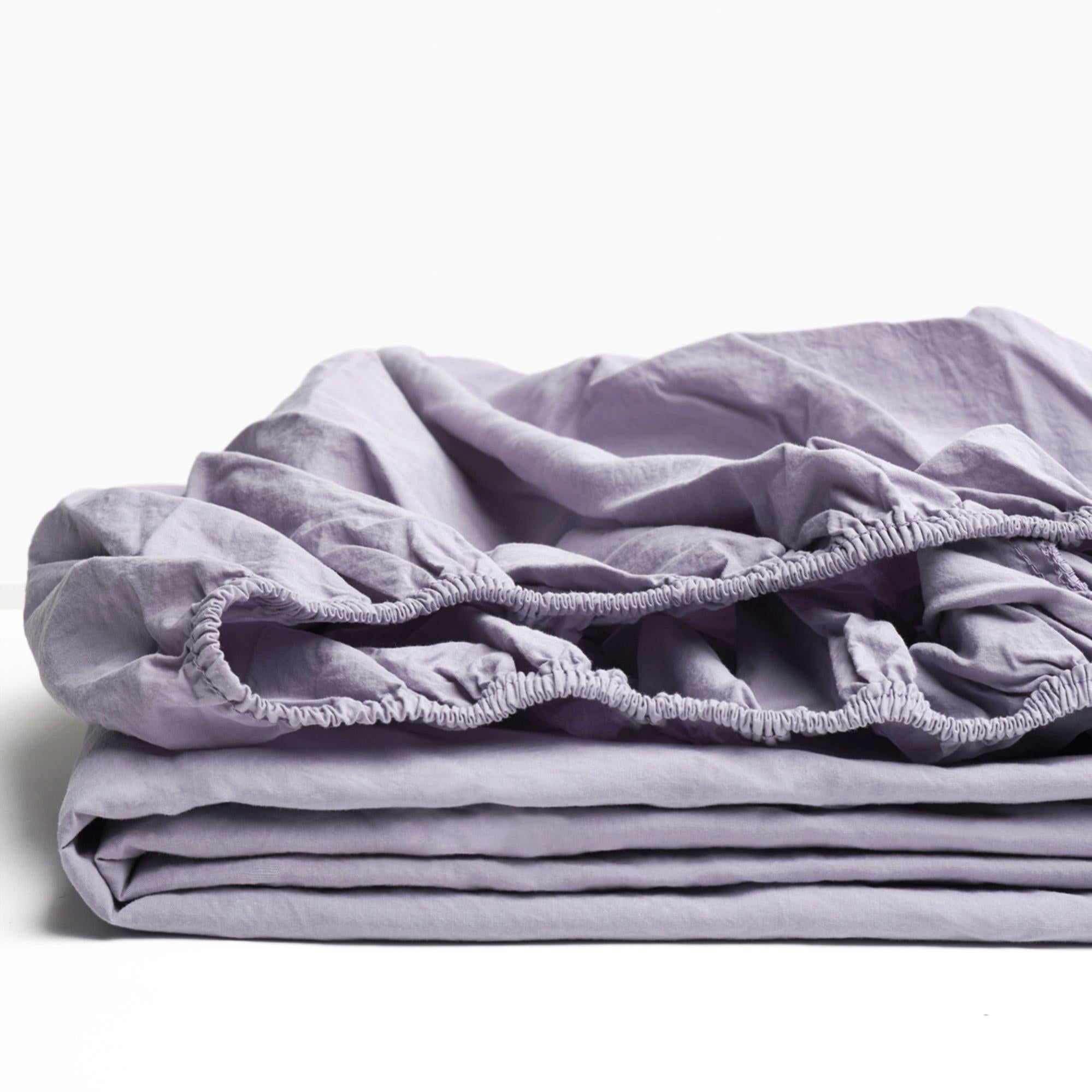 Sábana bajera Wash garment percal 200 hilos gris perla para cama de 180 ...