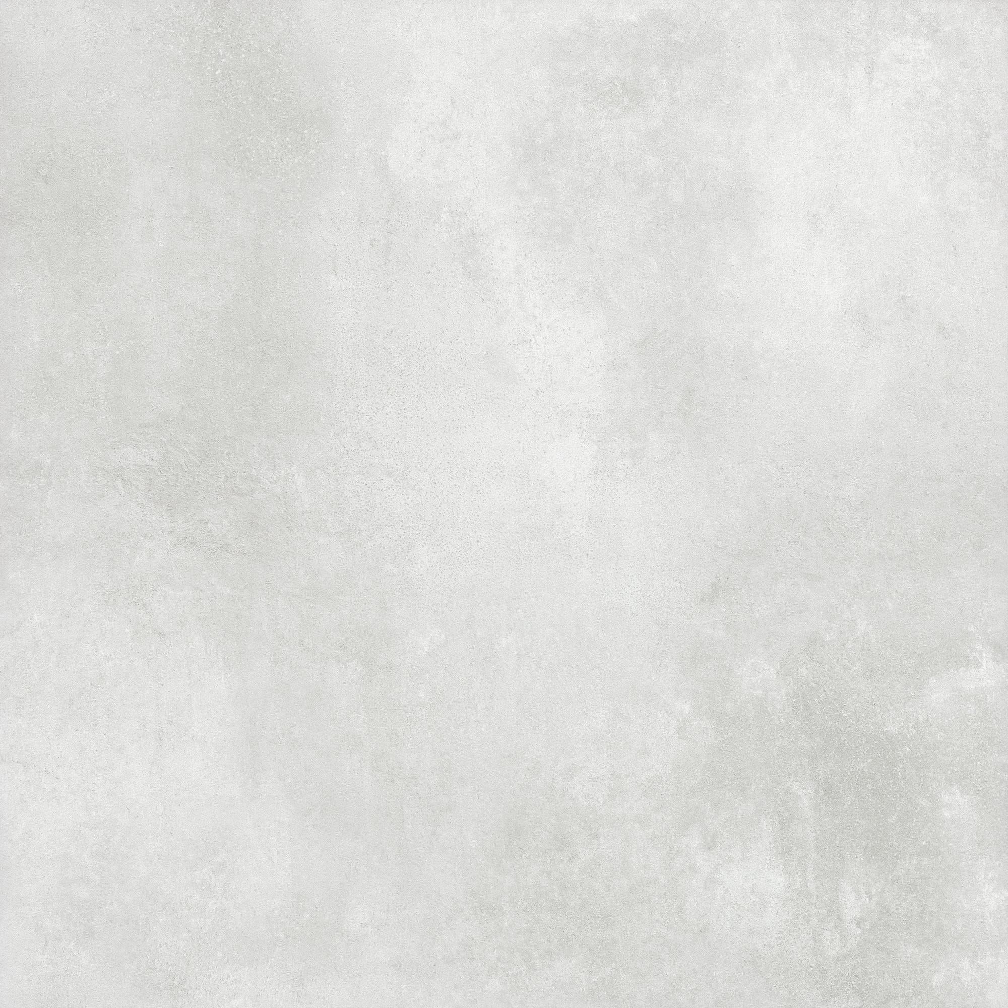 Suelo porcelánico efecto cemento blanco Select 45.6x45.6 cm | Leroy Merlin