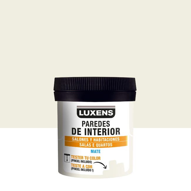 Tester de pintura LUXENS mate 75 ml Cream 5 | Leroy Merlin Tester de pintura LUXENS mate 75 ml Cream 5 | Leroy Merlin