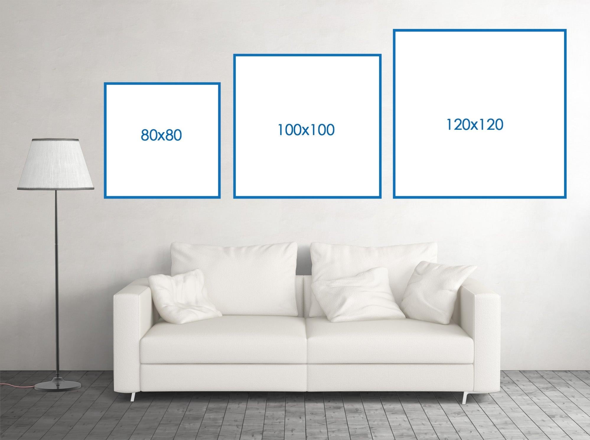 Canvas Cebra 80x80 cm | Leroy Merlin