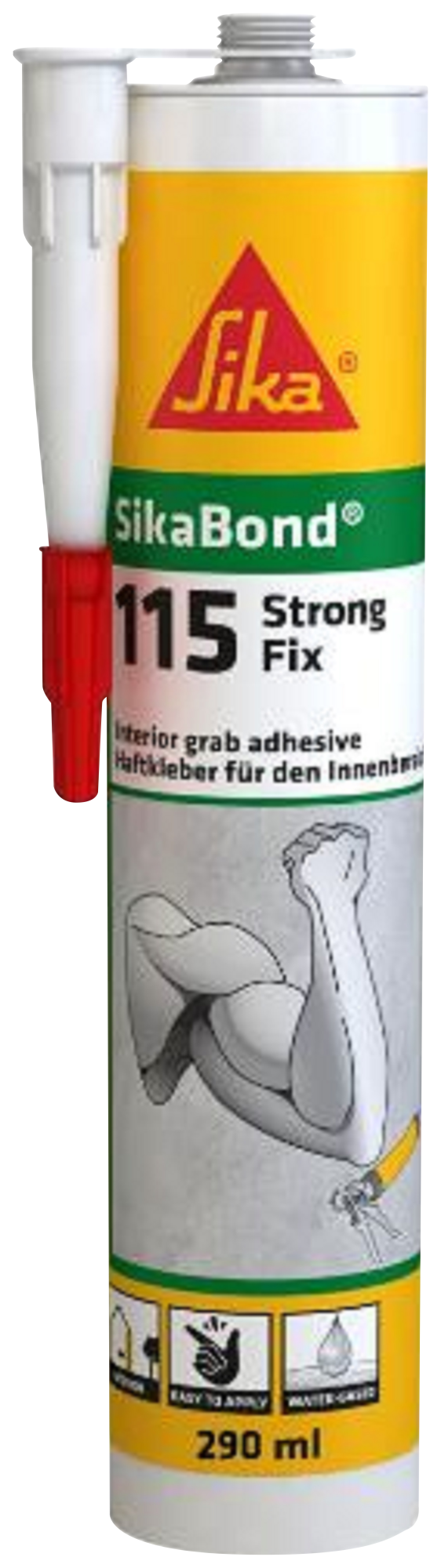 Masilla SikaBond-115 Strong Fix | Leroy Merlin