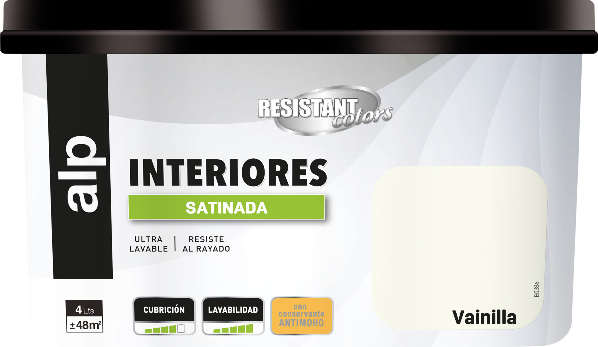 Pintura interior Resistant satinada 4L Vainilla | Leroy Merlin