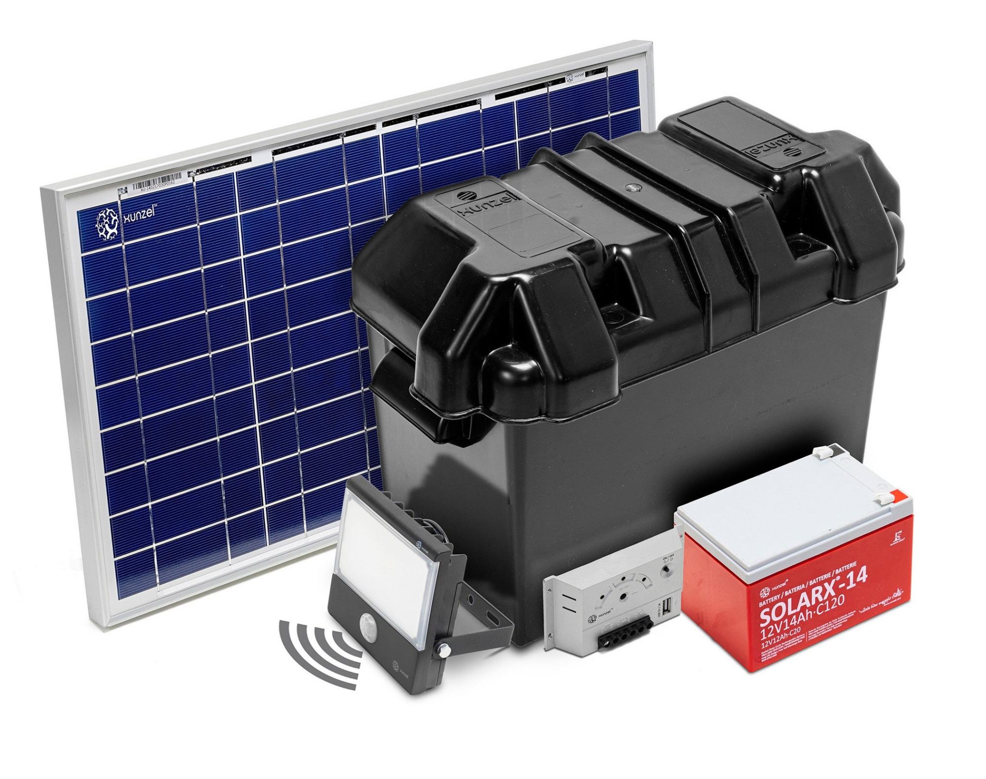 Kit Solar de Iluminación LED de alta eficiencia SOLARLIFE-XUNZEL-G30BR | Leroy Merlin