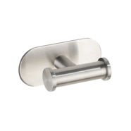 Percha De Ba o Orea Plata Mate 10 X 4 5 X 6 5 Cm Leroy Merlin