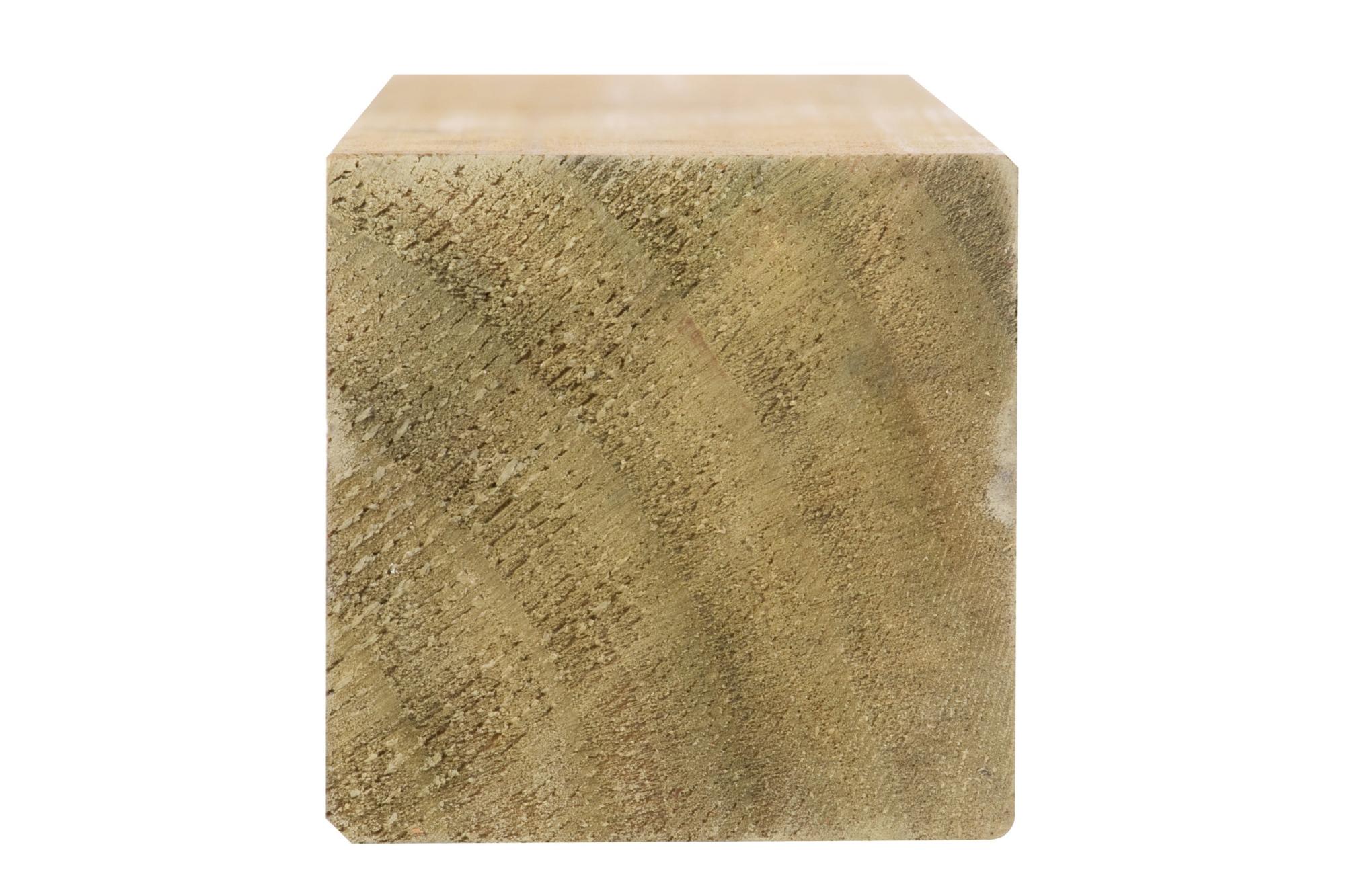 Poste cuadrado de madera tintad 7x7x120 cm | Leroy Merlin