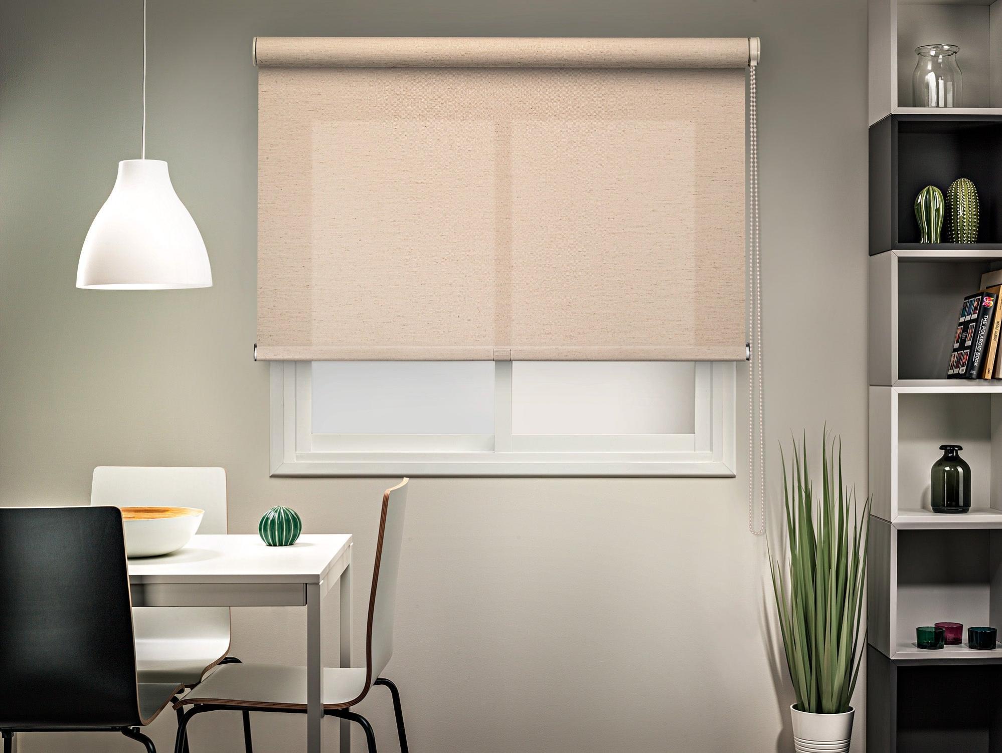 Estor enrollable screen Lino beige de 105x250cm | Leroy Merlin
