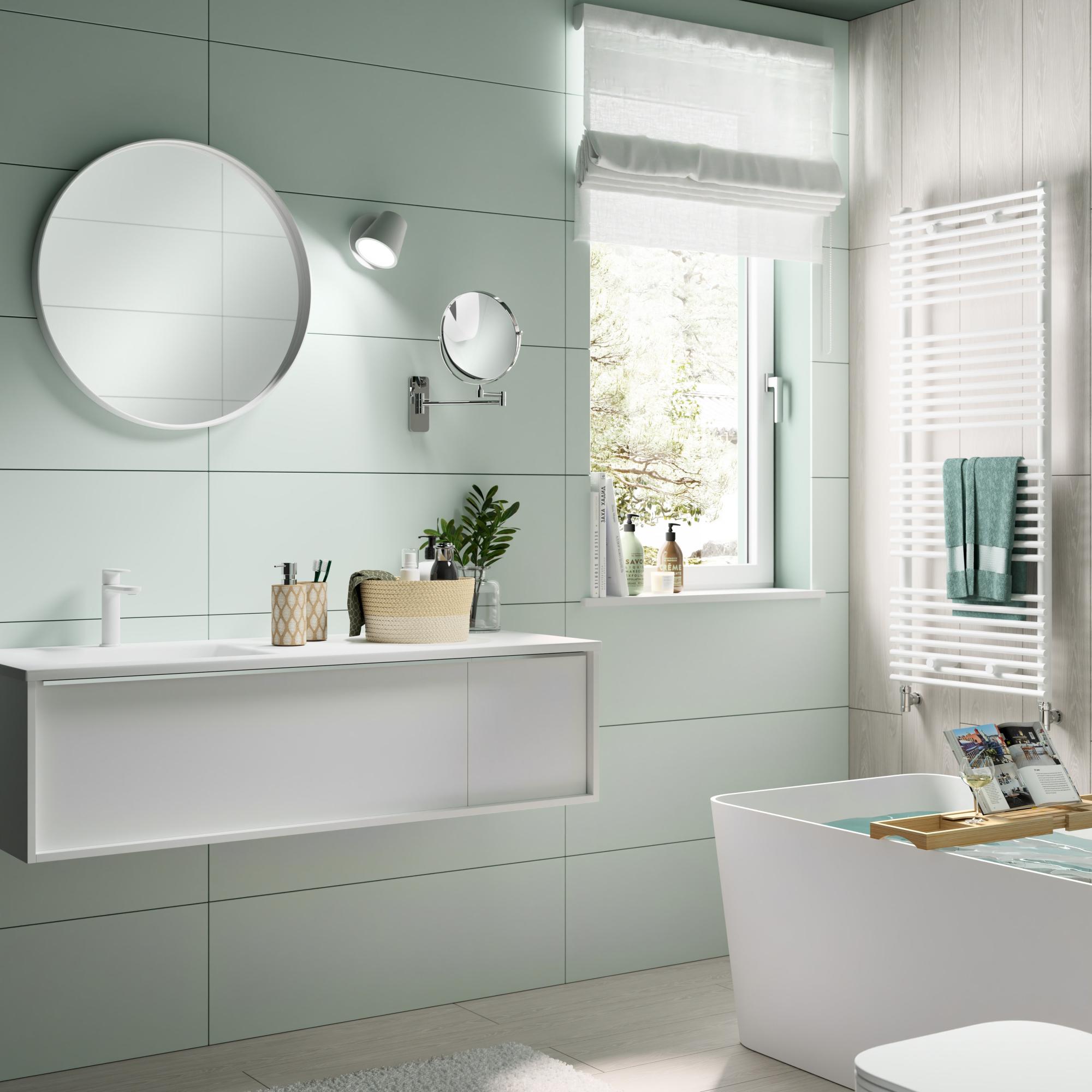 Aplique INSPIRE Linu 6.5W 450 lm 4000K IP44 | Leroy Merlin