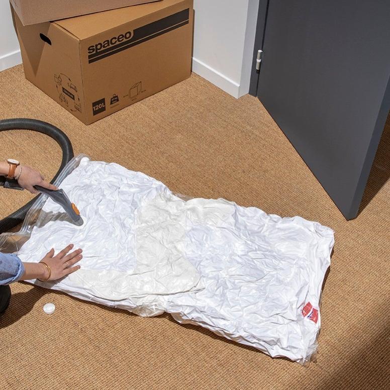 Caja de mudanza de 120 l de 41x60x49 cm y carga máx. 30 kg | Leroy Merlin