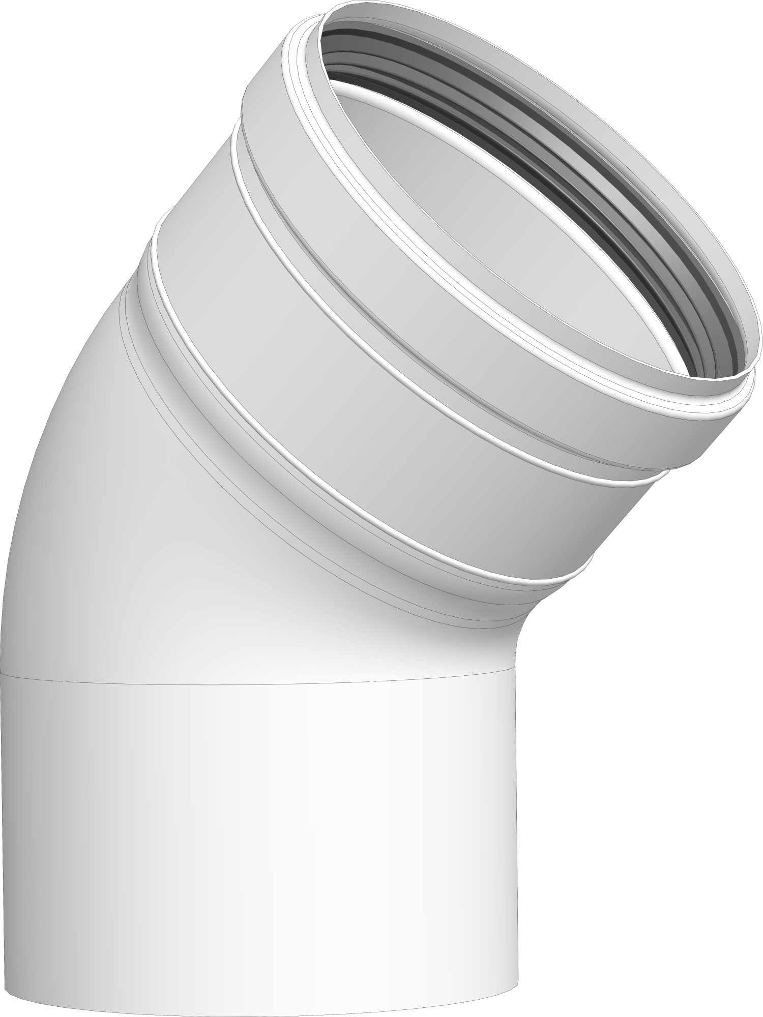 Codo 45 PPH sw ø100 | Leroy Merlin