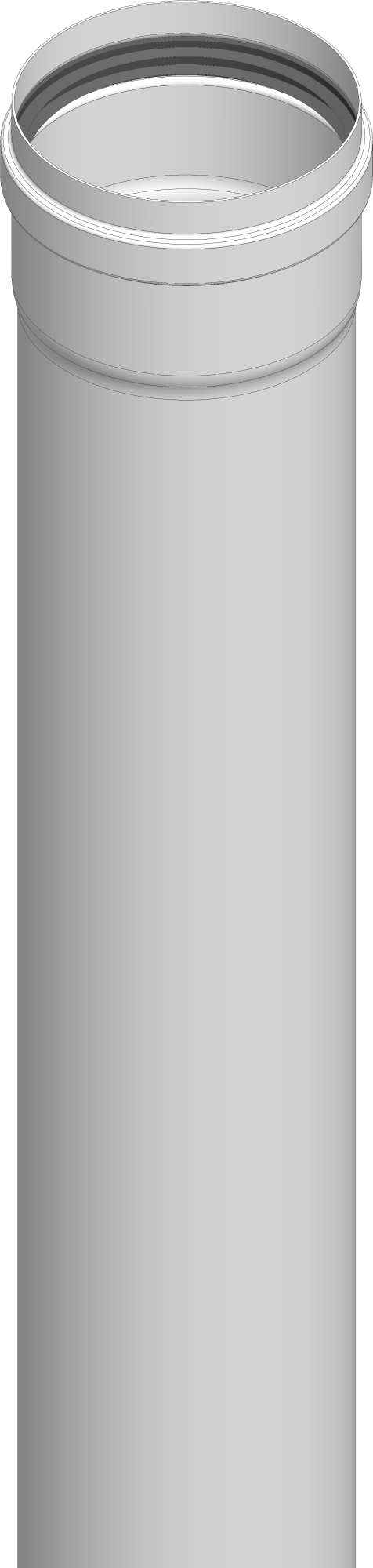 Modulo recto 2000mm PPH sw ø100 | Leroy Merlin