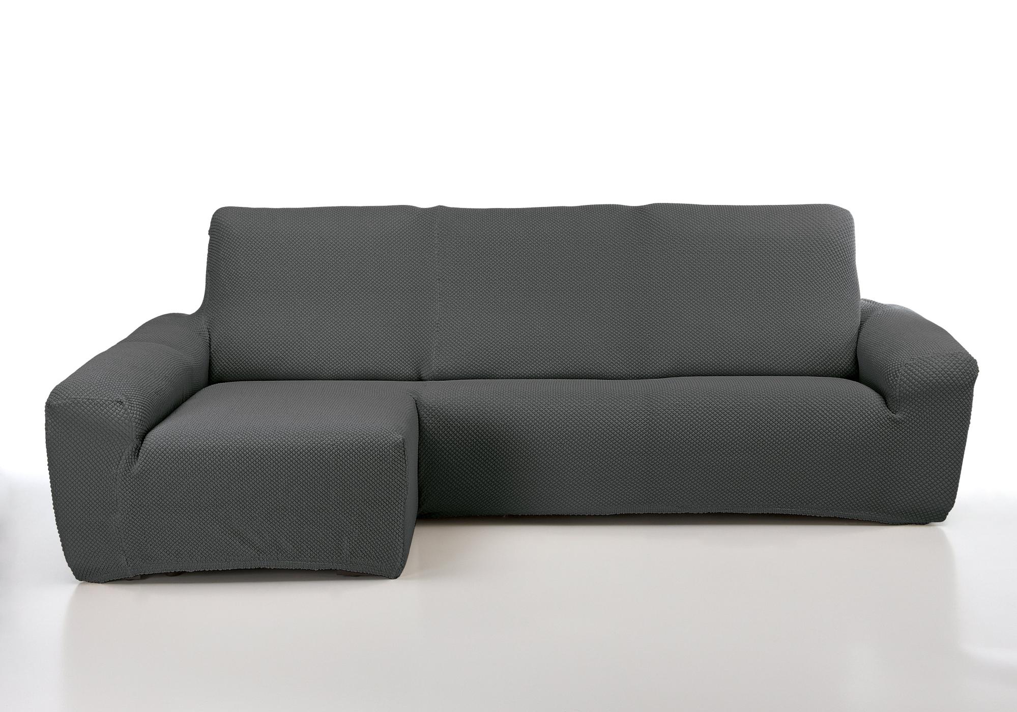 Funda chaise longue elástica Erik natural izquierdo | Leroy Merlin