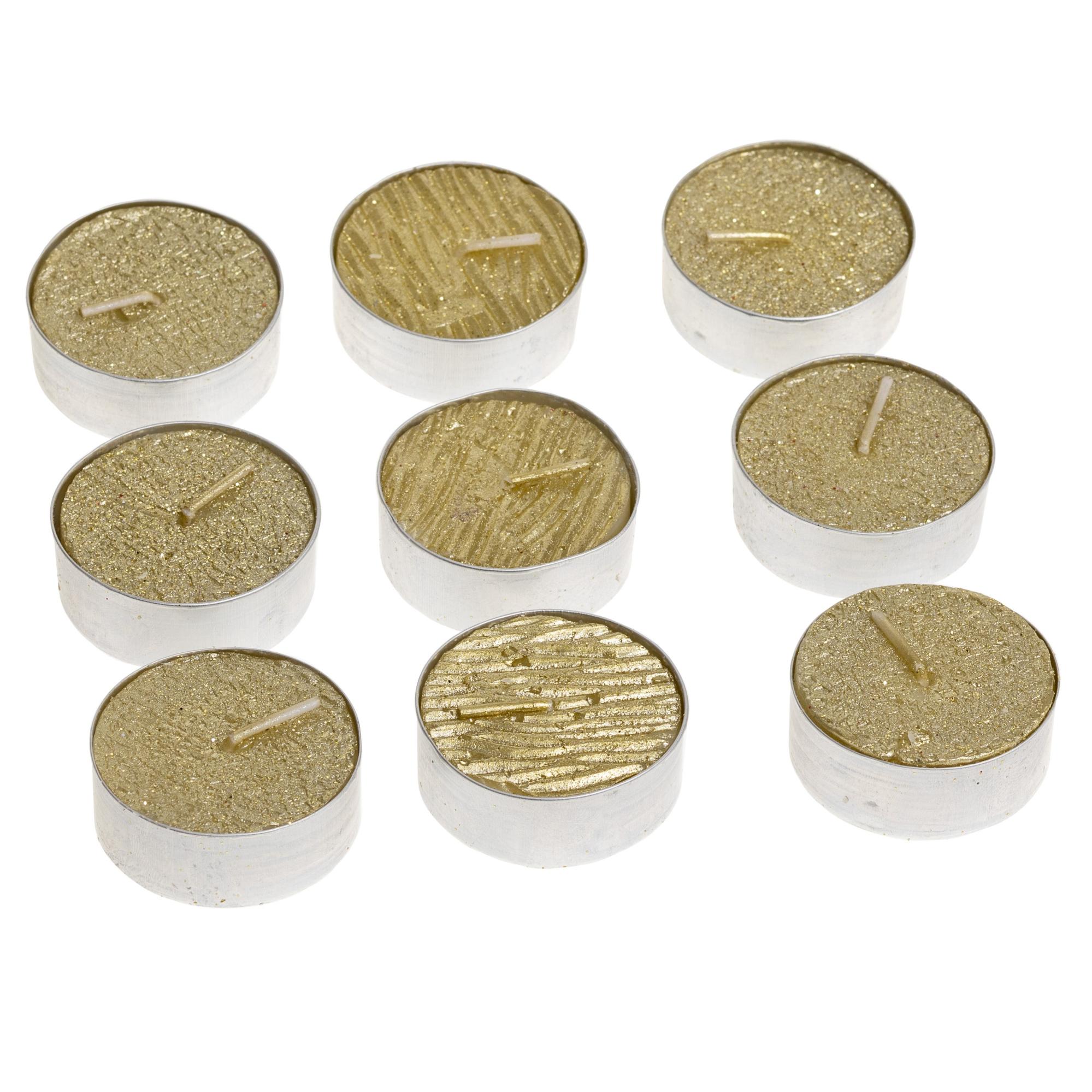 9 velas Redondas oro 108 g | Leroy Merlin