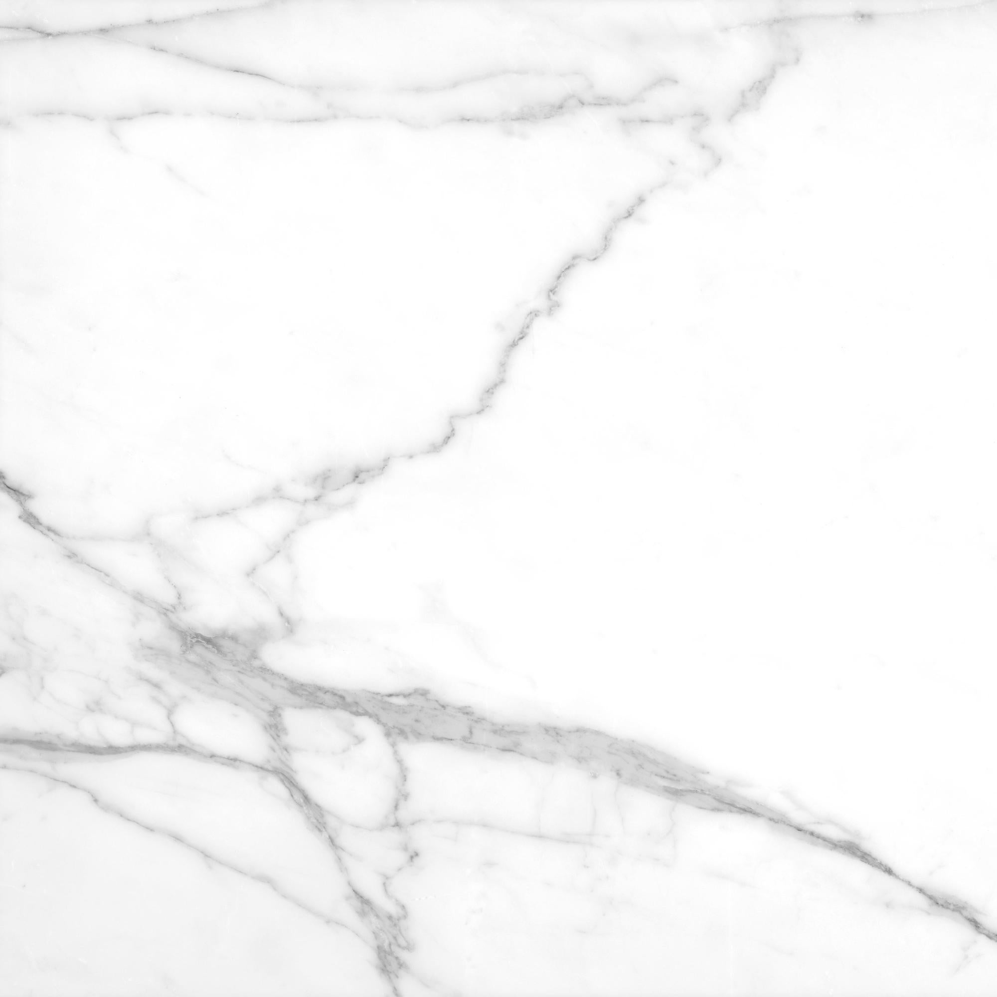 Azulejo efecto mármol blanco mate 120x120 cm Tholos | Leroy Merlin