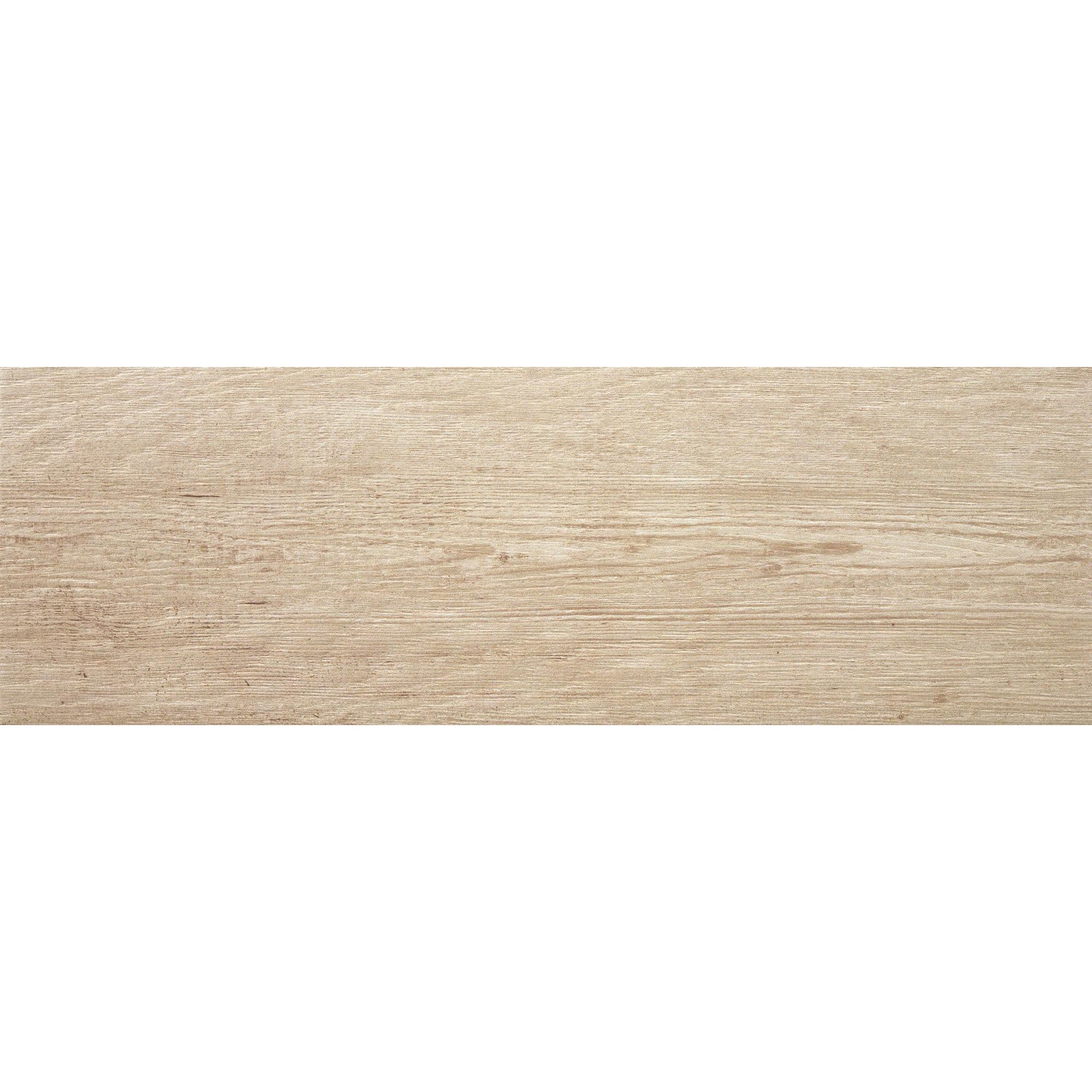 Suelo cerámico efecto madera taupe Baya 20.5x61.5 cm ARTENS | Leroy Merlin