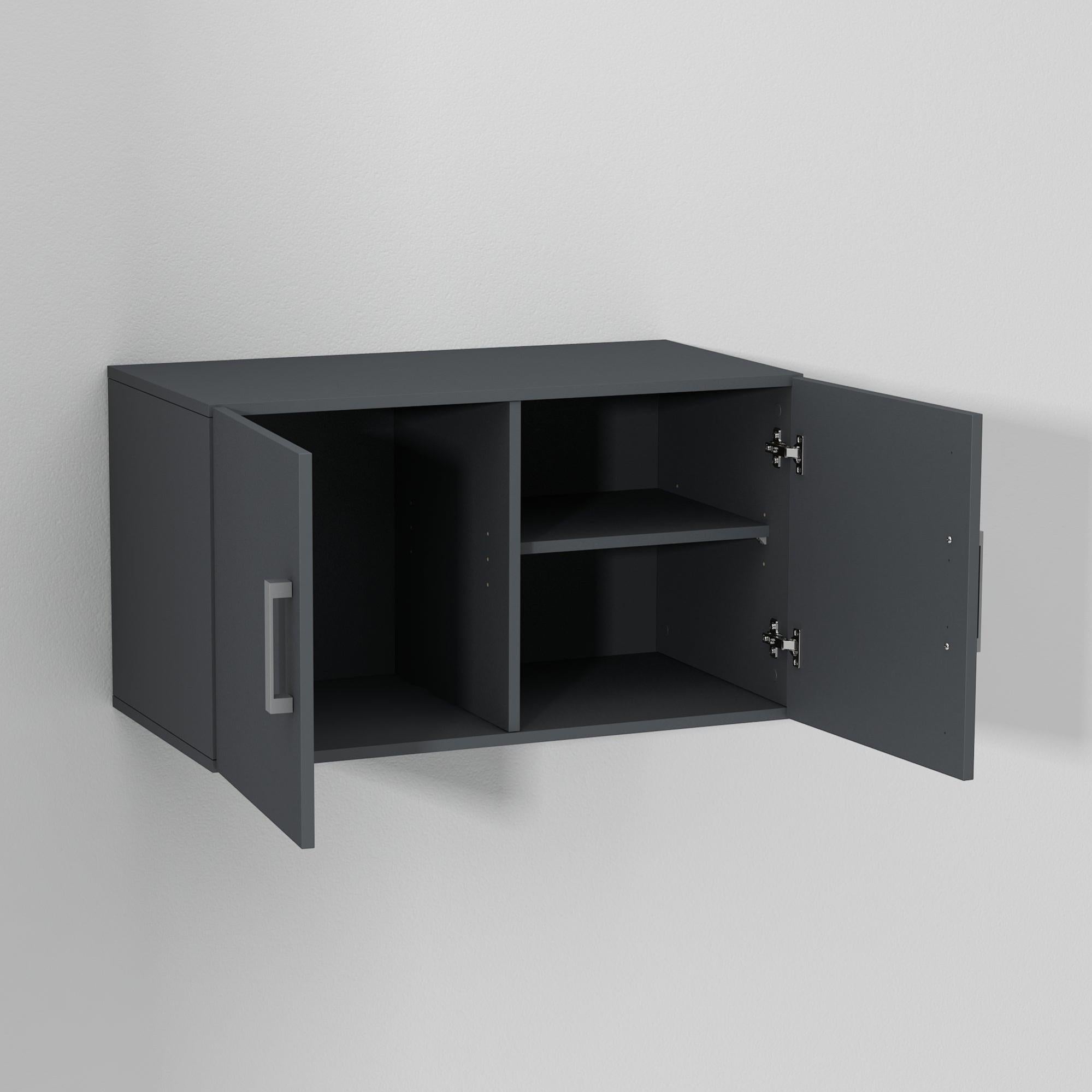 Despensero colgar gris FINLAR 44x80x42 cm 2 puertas | Leroy Merlin