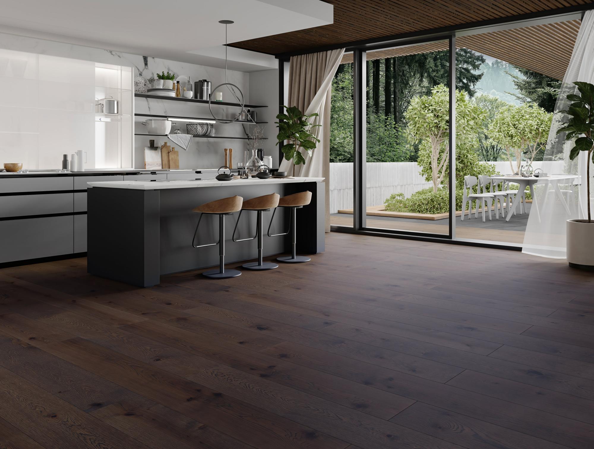 Parquet multicapa Rustic Rustic Xxl mate 219x25 cm | Leroy Merlin