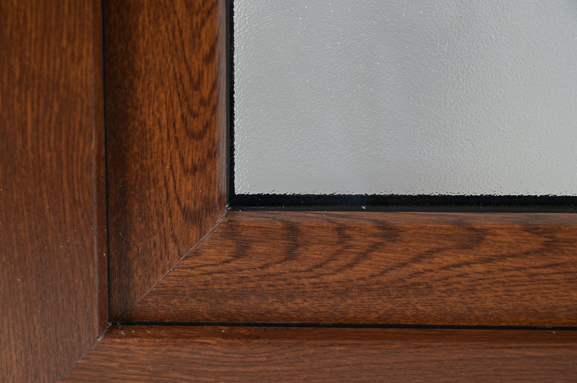 Ventana PVC ARTENS nogal oscilobatiente 60X100 cm | Leroy Merlin