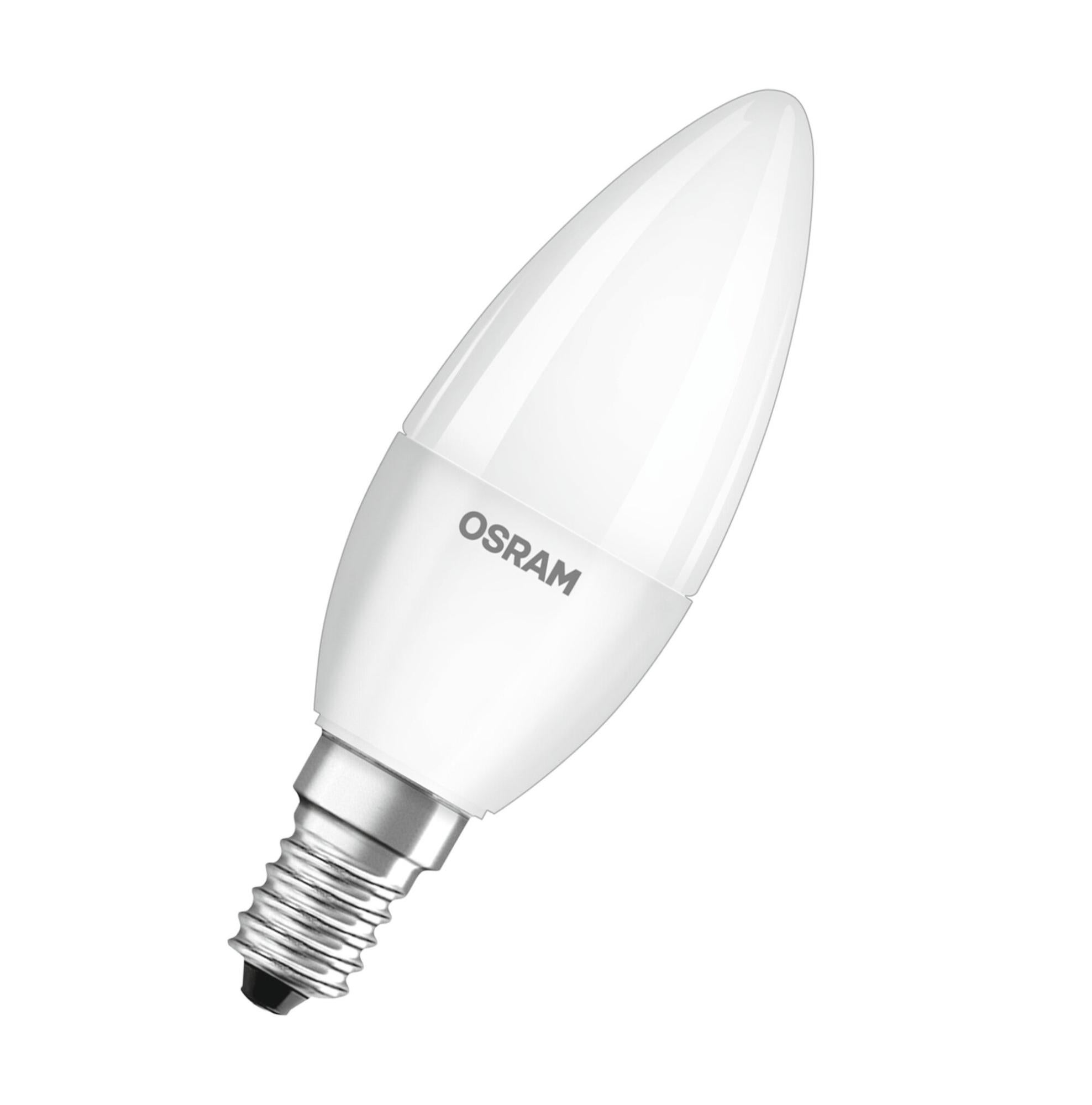 Kit de 3 bombillas LED E14 vela 4.9W 2700K | Leroy Merlin