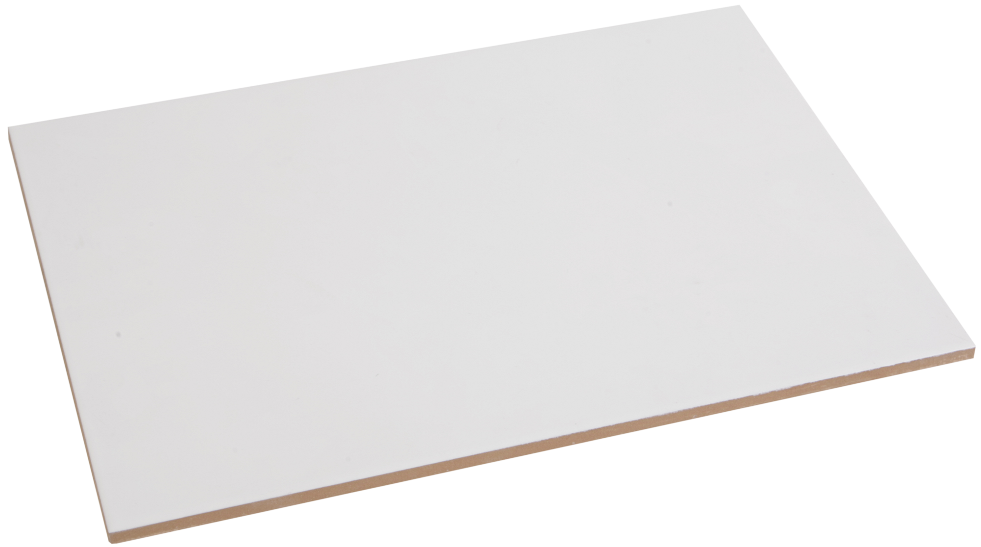 MUESTRA Azulejo efecto liso blanco mate 15x15 cm Frosty ARTENS | Leroy ...
